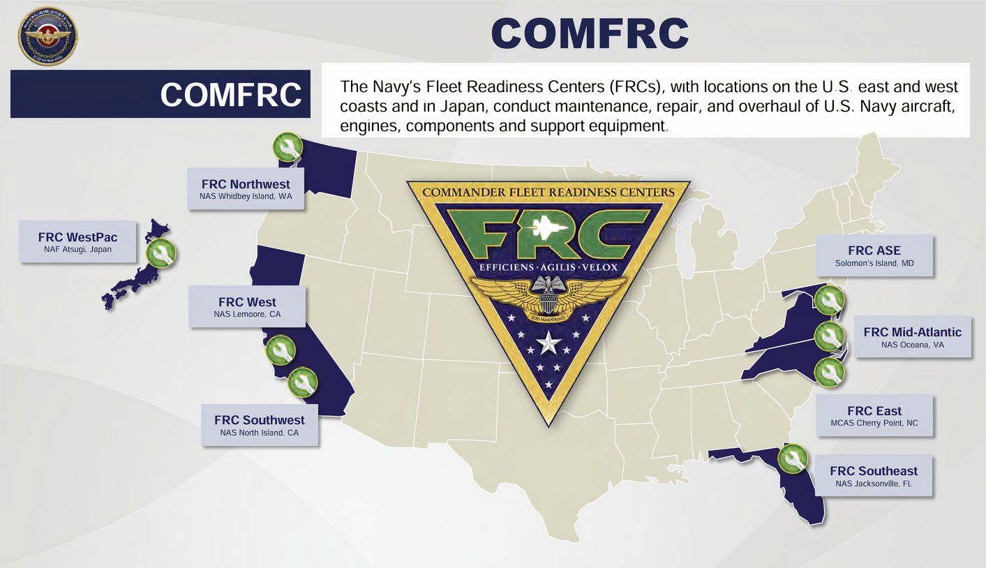 How US Navy Air Bases Maintain Aircraft & Support Fleet Readiness