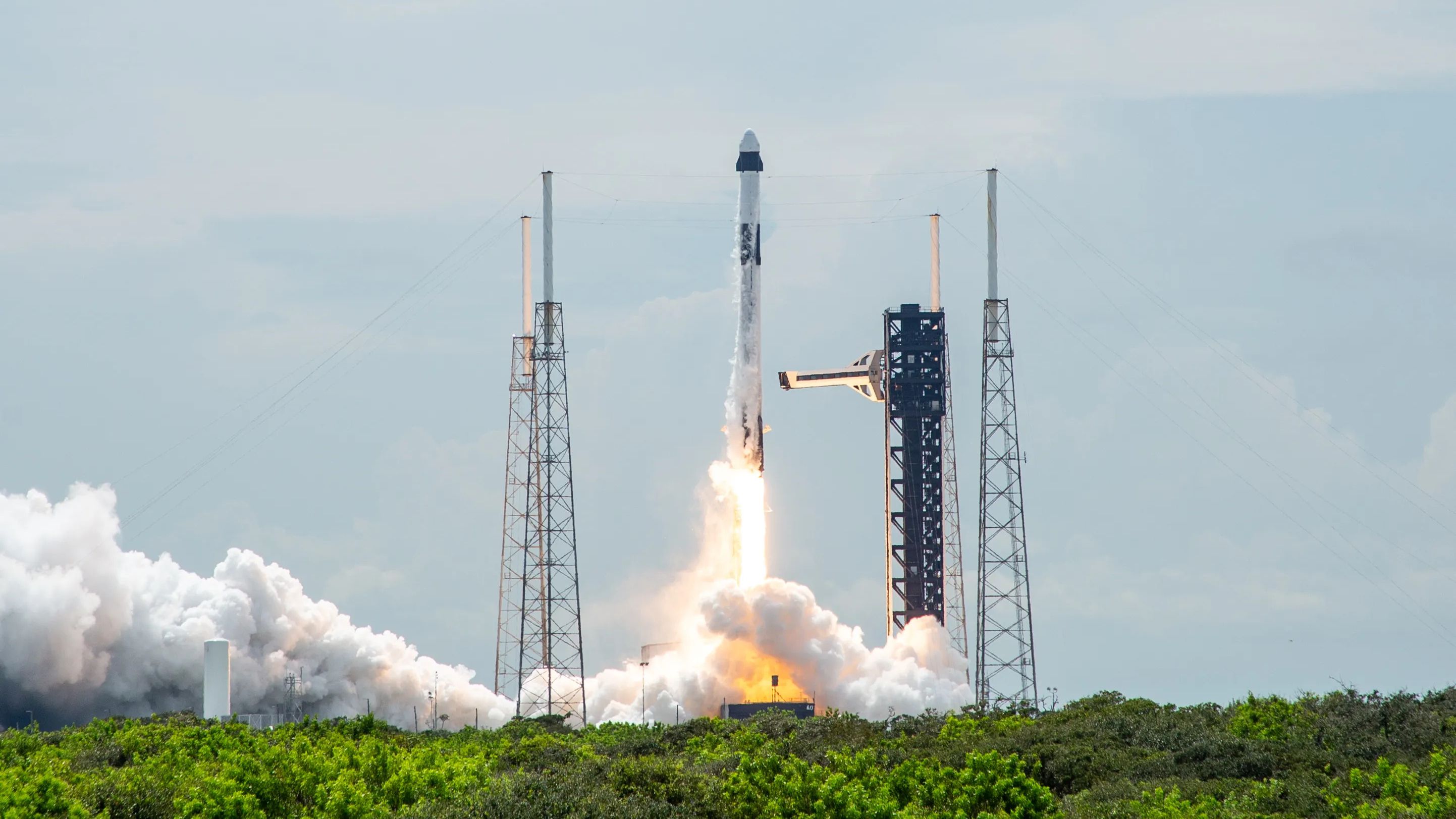 1st Space Force Guardian Launches On SpaceX Dragon Crew-9 To Help Bring ...