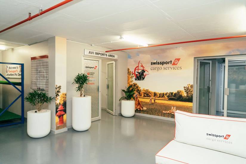 Furry VIPs: SWISSPORT Opens Lounge For Unaccompanied Pets At ...