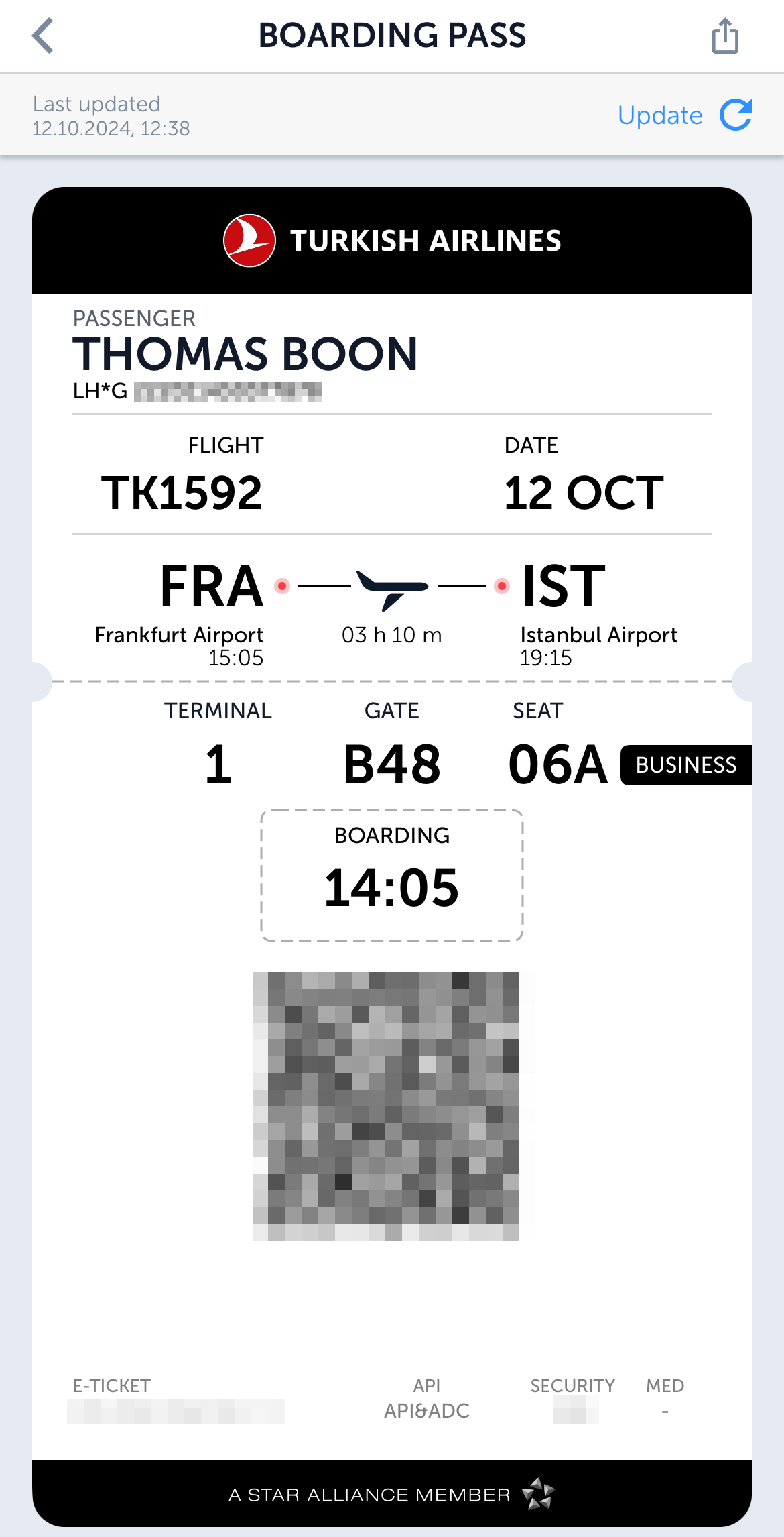 Flight Review: Turkish Airlines Airbus A330 Business Class