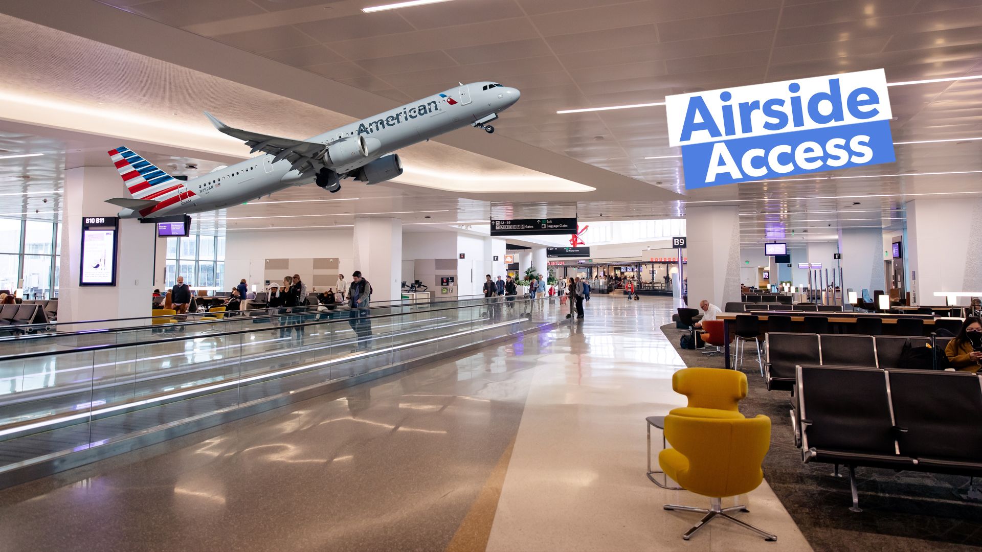 Which US Airports Allow Airside Access To Non-Passengers?