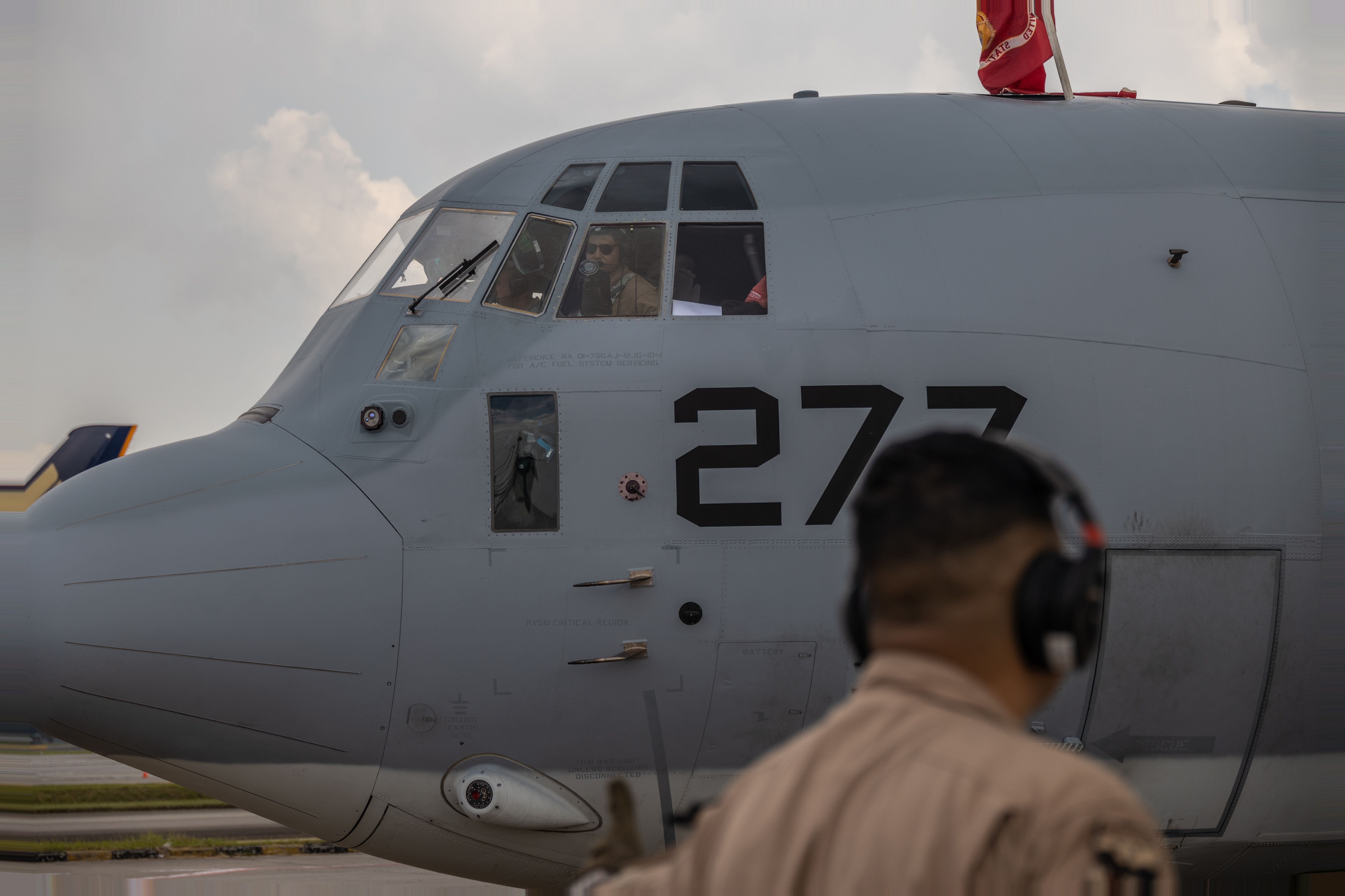 In Pictures: US Marine KC-130J Refueling Squadron Completes Round-The ...