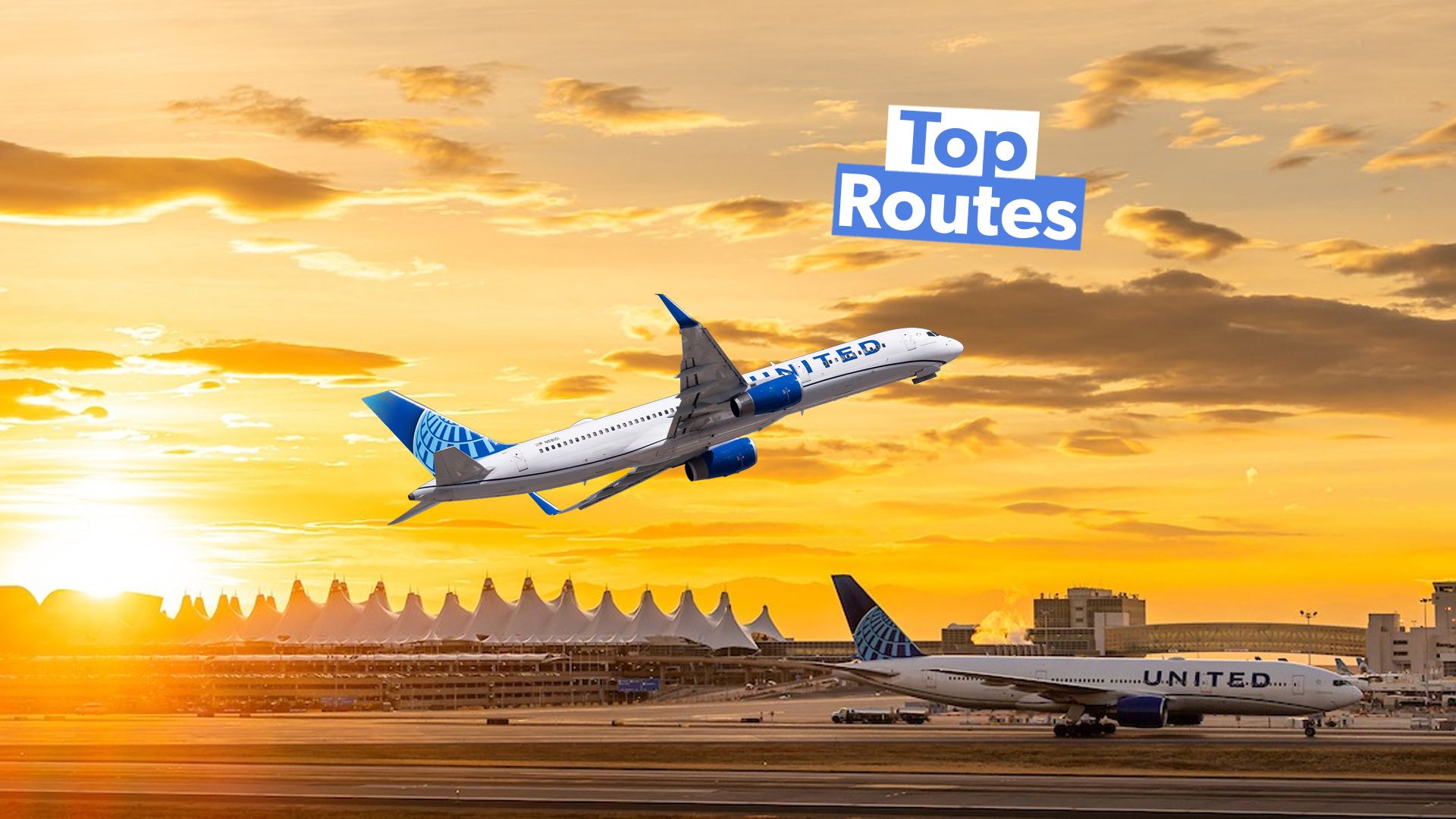 All Hubs: United Airlines' 5 Most Frequent Routes From Denver This December