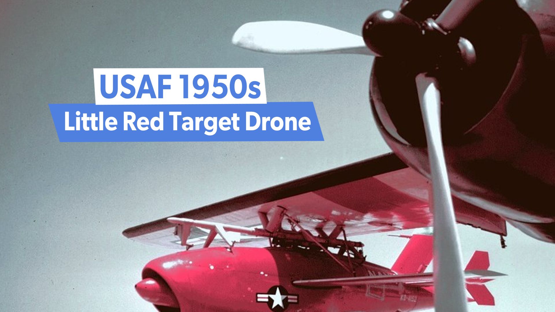 Q-2 Ryan Firebee: The US Air Force's 1950s Curious Little Red Target Drone