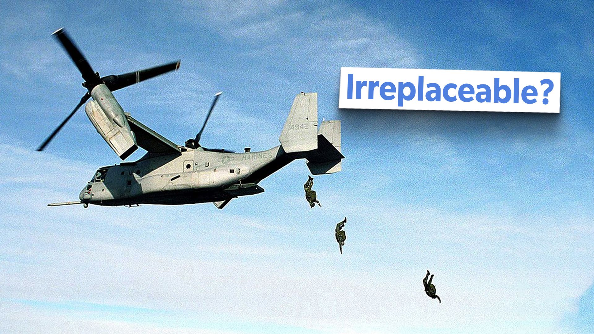 Why Some US Pilots Don't Want A V-22 Osprey Replacement