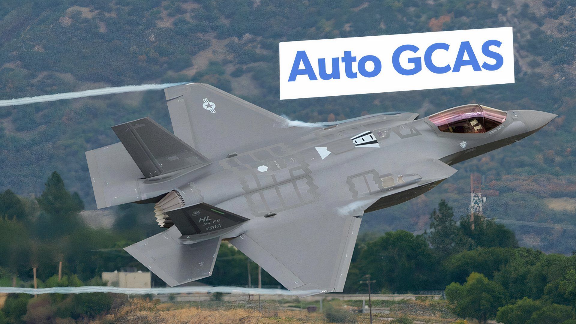 5 Fast Facts On Auto GCAS: Lifesaving Tech On US Air Force F-16 & F-35 Fighter Jets