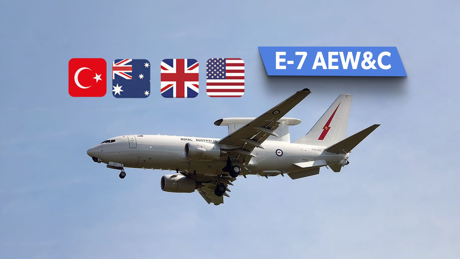 5 Countries Operating The E-7 Wedgetail Airborne Early Warning & Control
