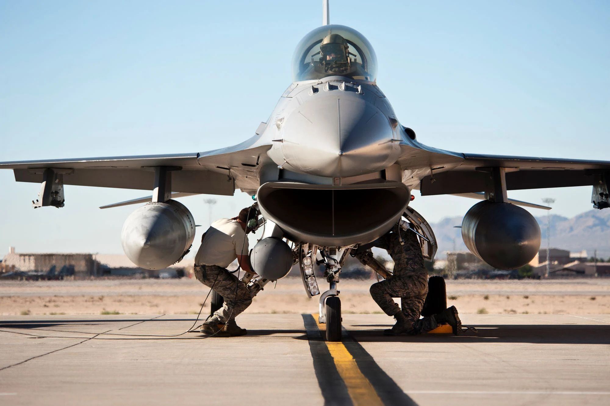 New F-16 Block 40/42 HUD Displays: Elbit America Earns USAF Contract Up ...