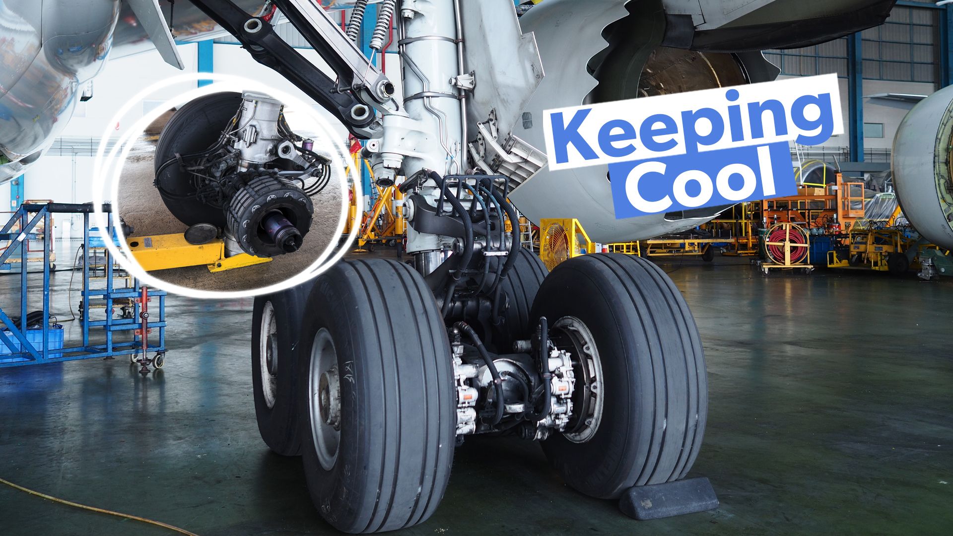 How Aircraft Braking Systems Work And Keep Cool