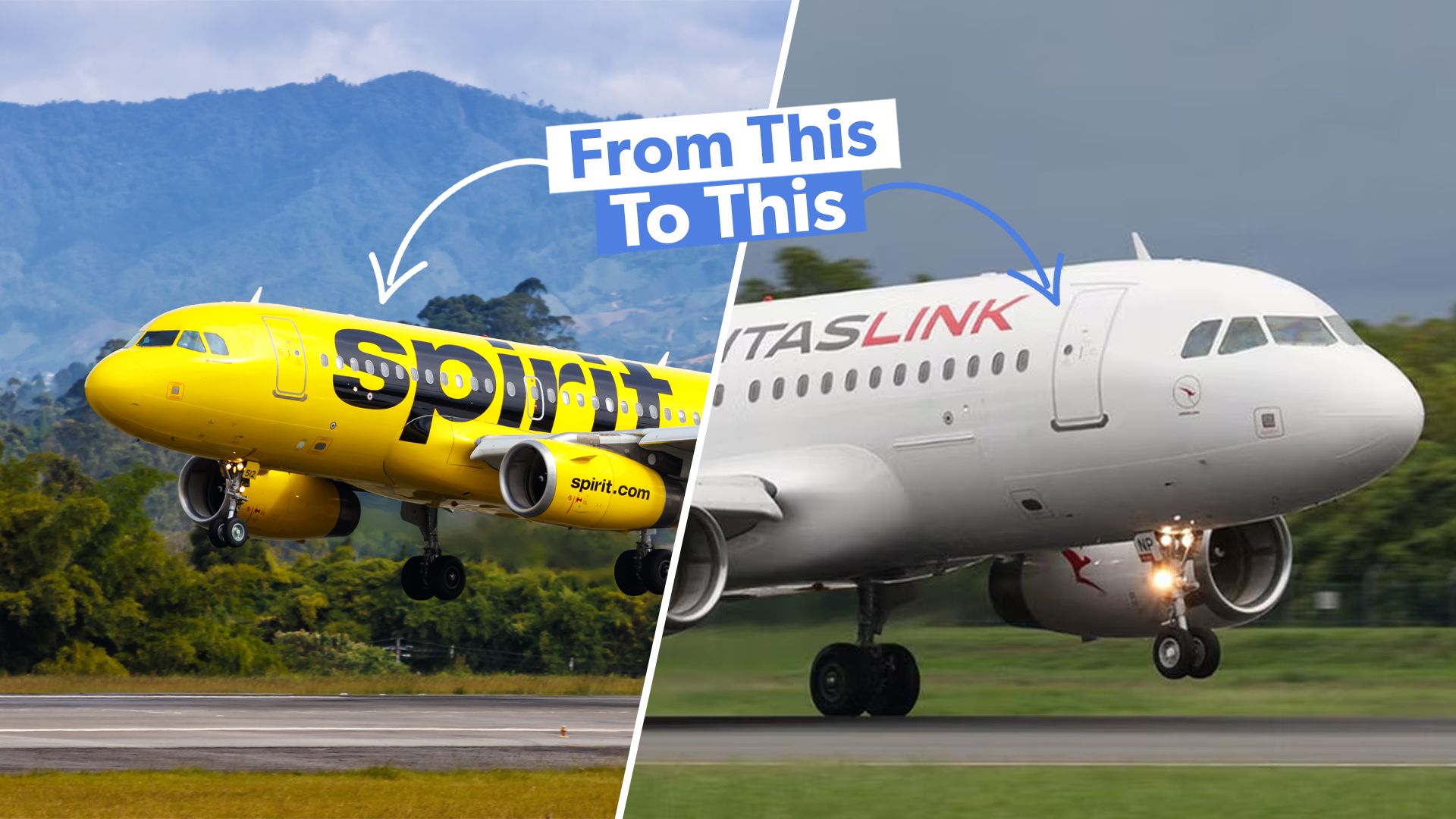 Lucky Birds: The 16+ Year-Old Ex-Spirit Airlines Airbus A319s That Now Have New A Future With ...