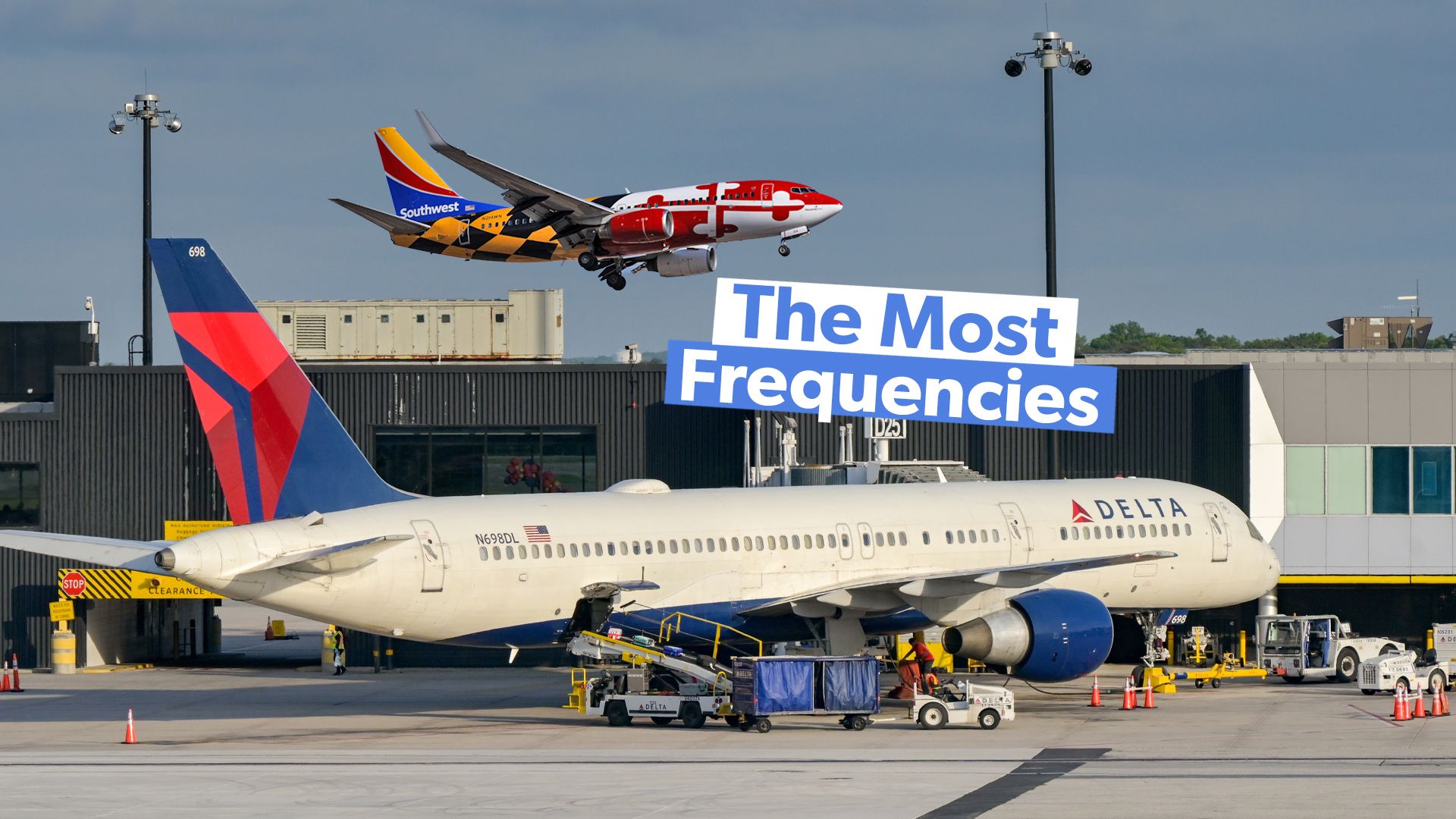Analysis: Baltimore/Washington's Most Frequent Routes This Month