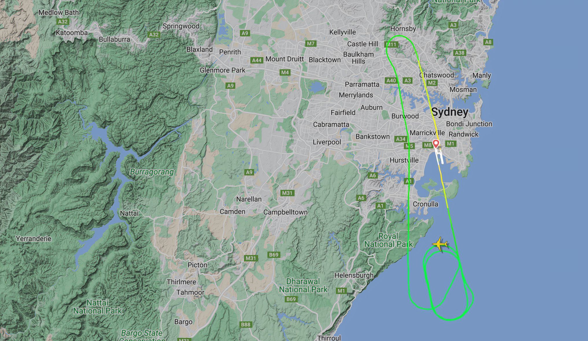 Qantas Boeing 737 Engine Failure On Takeoff And Airfield Fire at Sydney ...