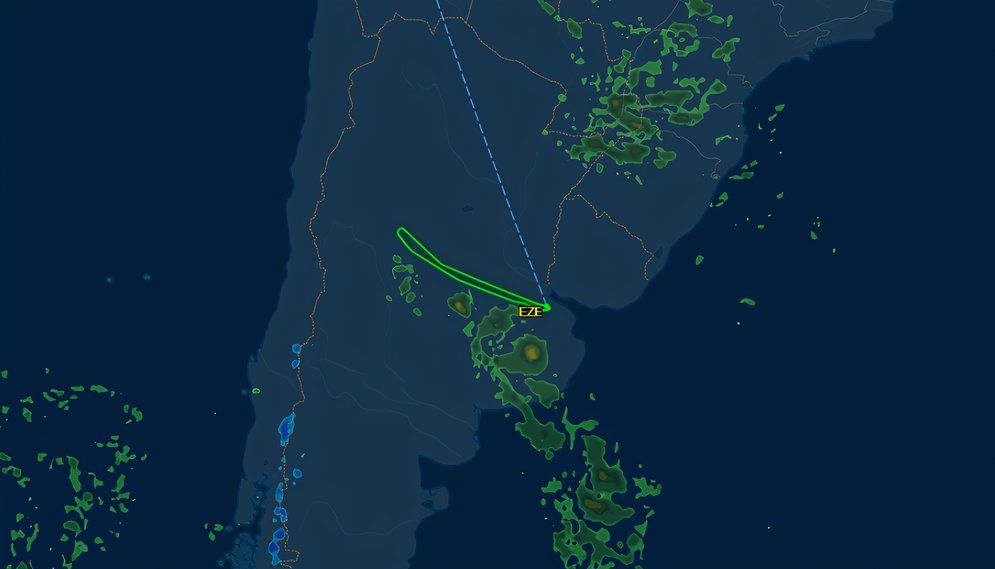 American Airlines Boeing 777-300ER Returns To Buenos Aires After ...