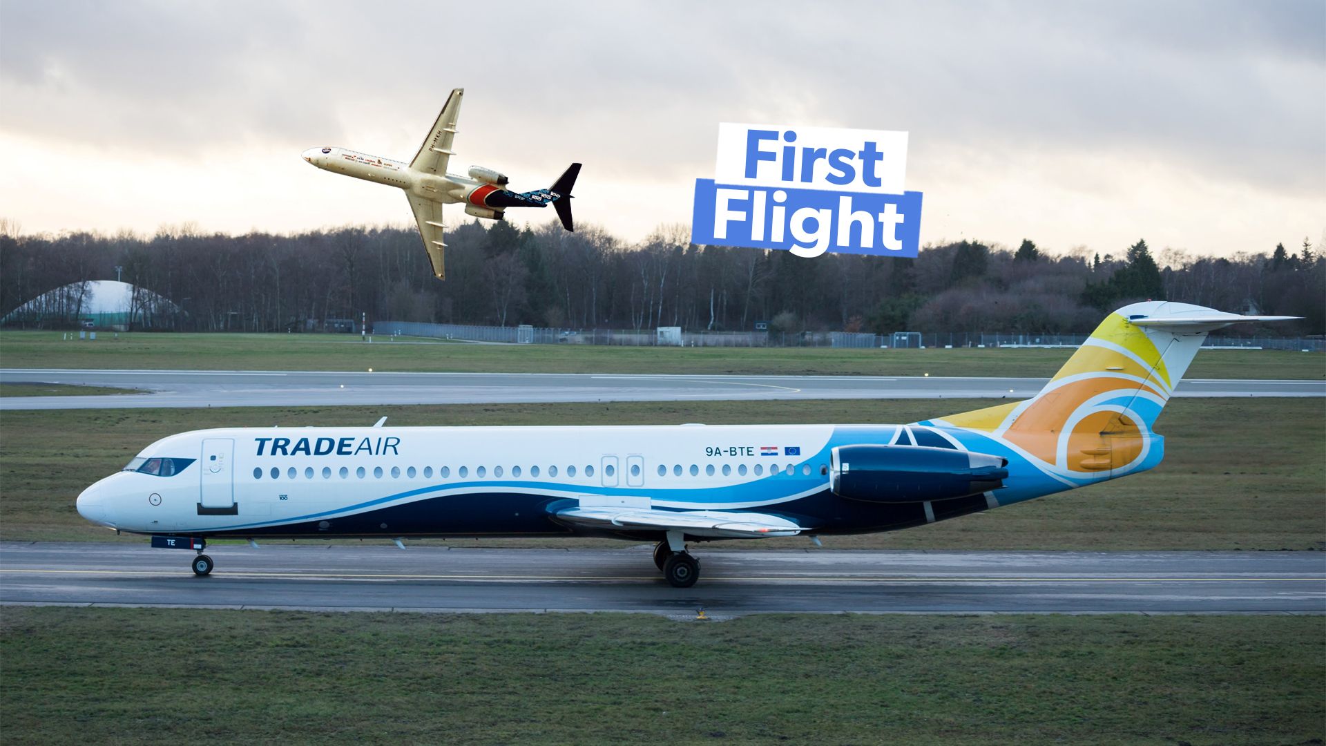 This Week In Aviation History: The First Flight Of The Fokker 100