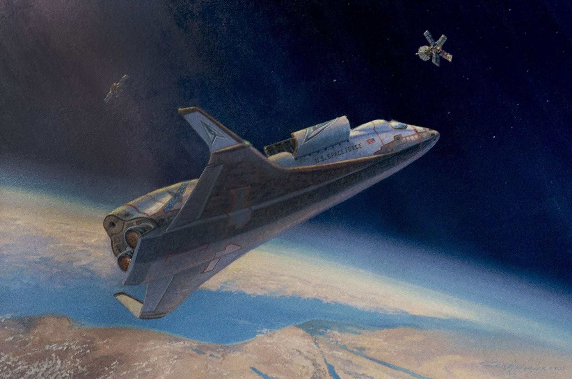 Flying Space Ship