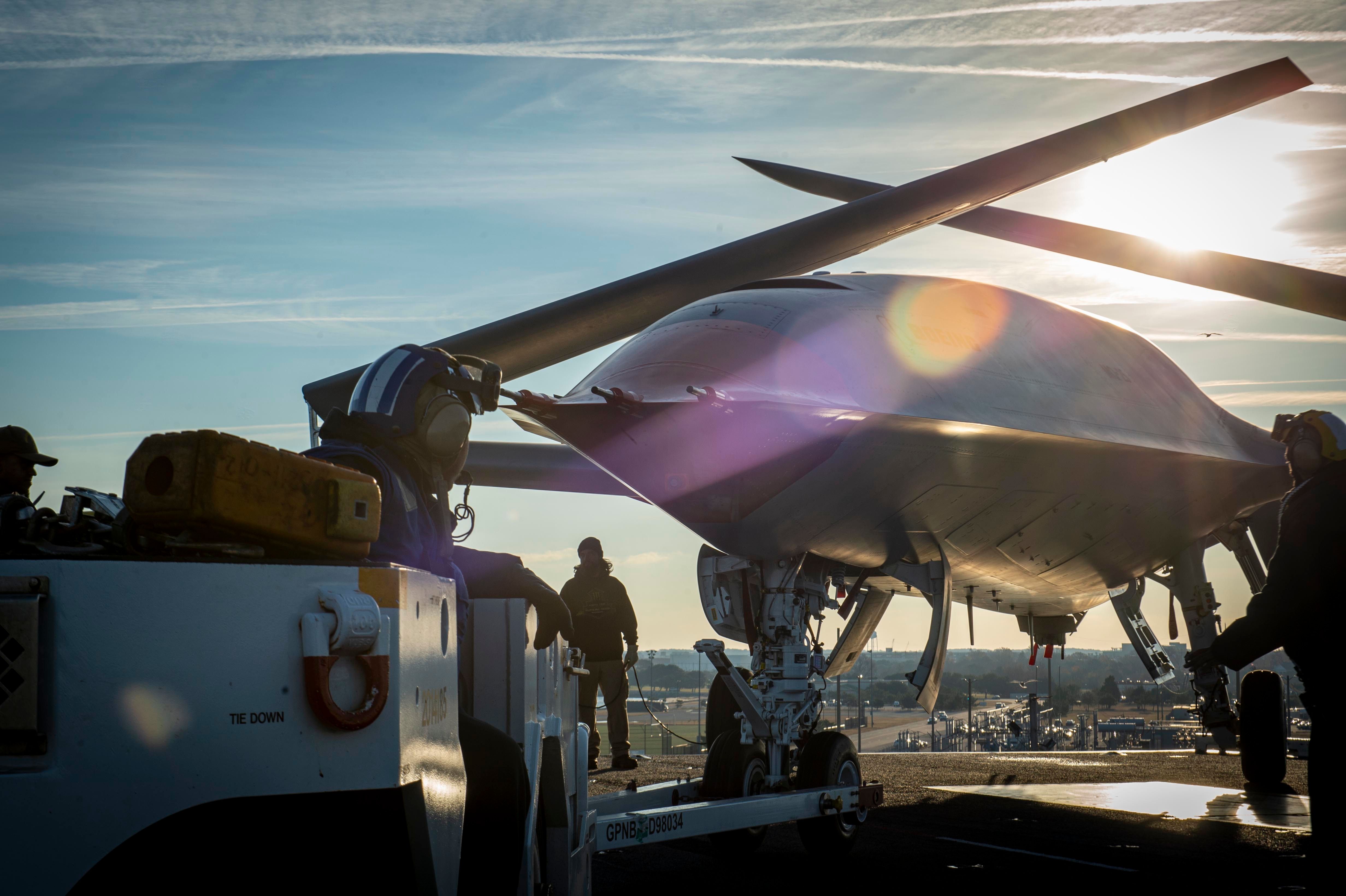 How The US Navy’s MQ-25 Stingray Drone Would Support Carrier Strike ...