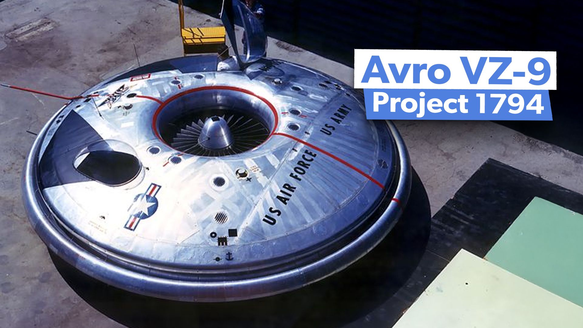 Project 1794: That Time The US Air Force Tried To Build A Flying Saucer