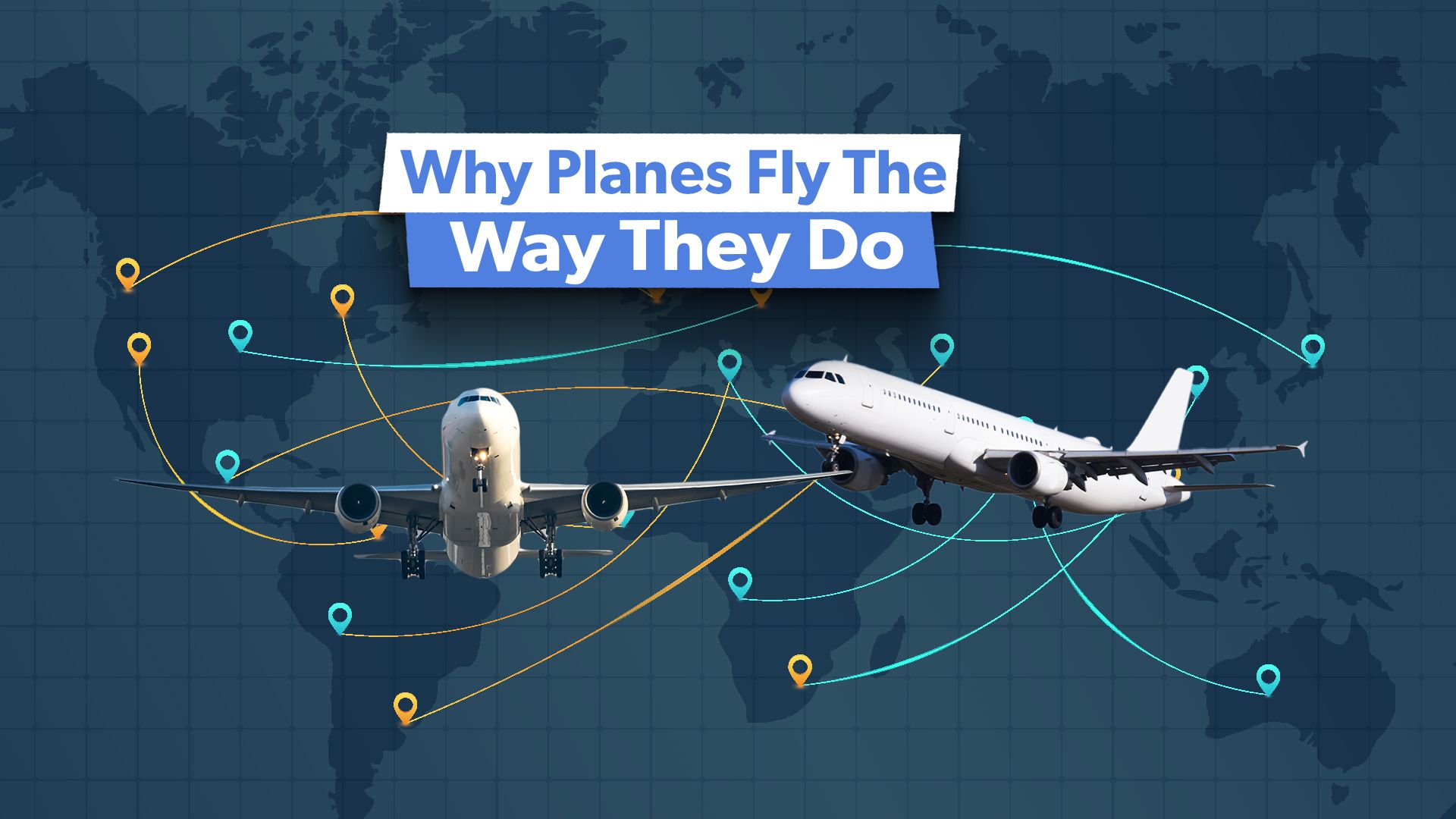 All About Routing: Why Don't Planes Fly In Straight Line Flight Paths?