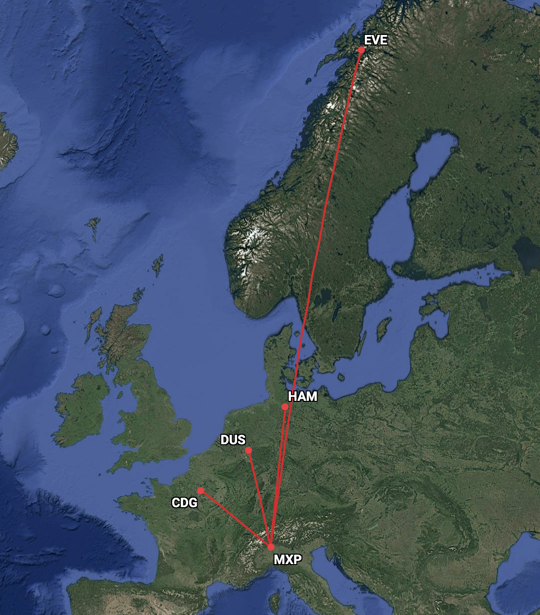 Easyjet Milan To London New Routes Of The Day (18 March 2024):