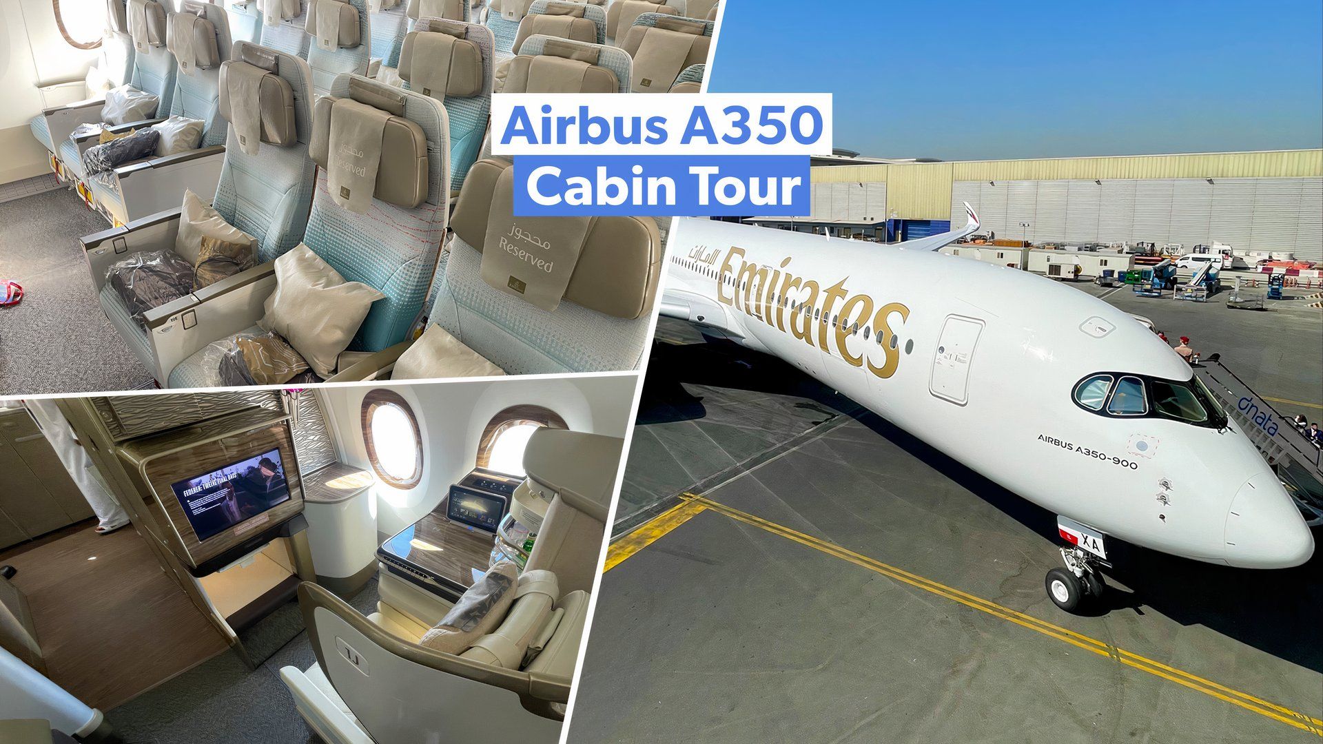 Inside Emirates' Brand New Airbus A350-900