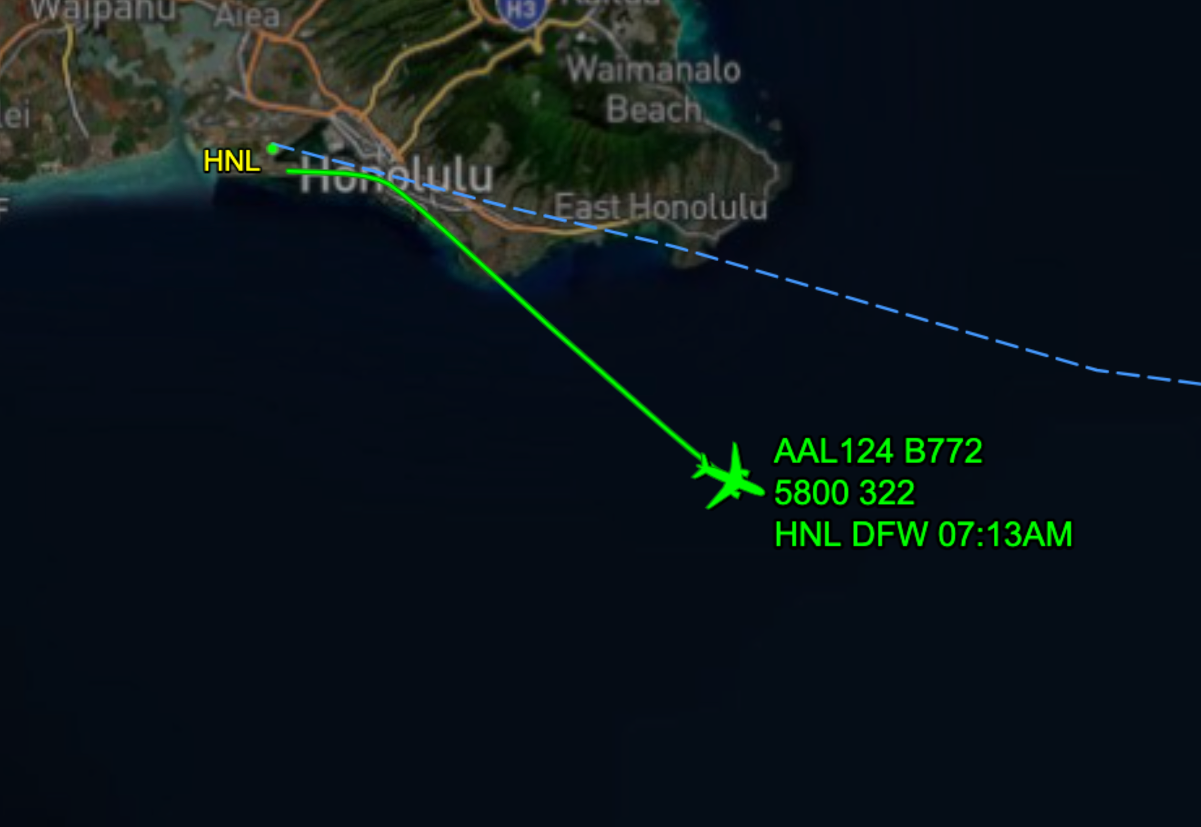 Another American Airlines Flight Departs Over Honolulu After Failed ...