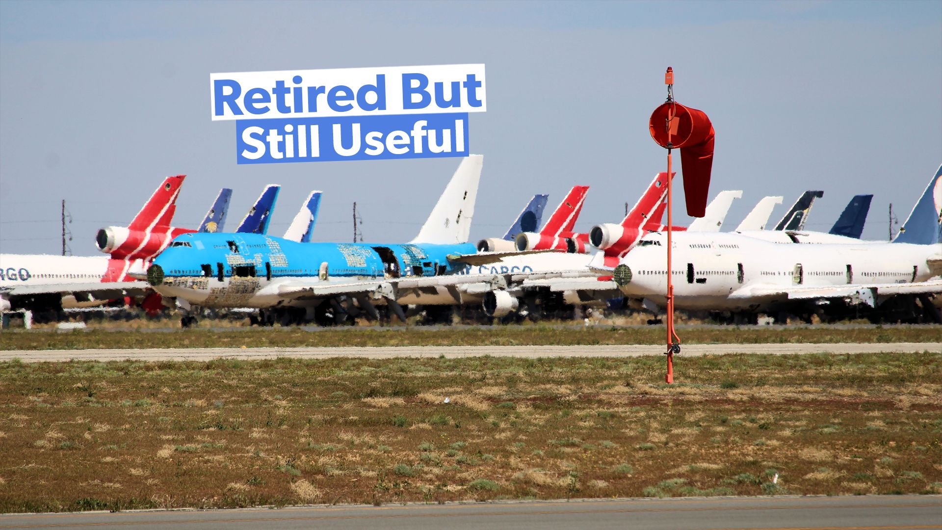 How Retired & Grounded Aircraft Keep The Global Airline Fleet Flying