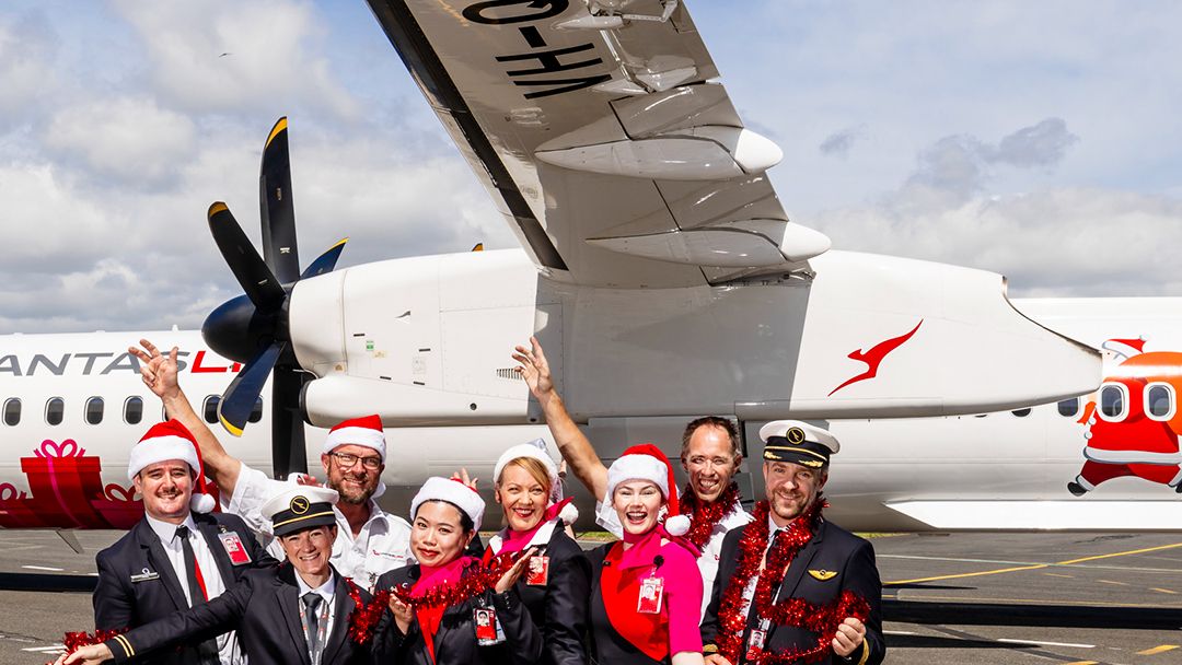 Qantas Gets Festive With Roo-Dolph & Dasher 8 Liveries