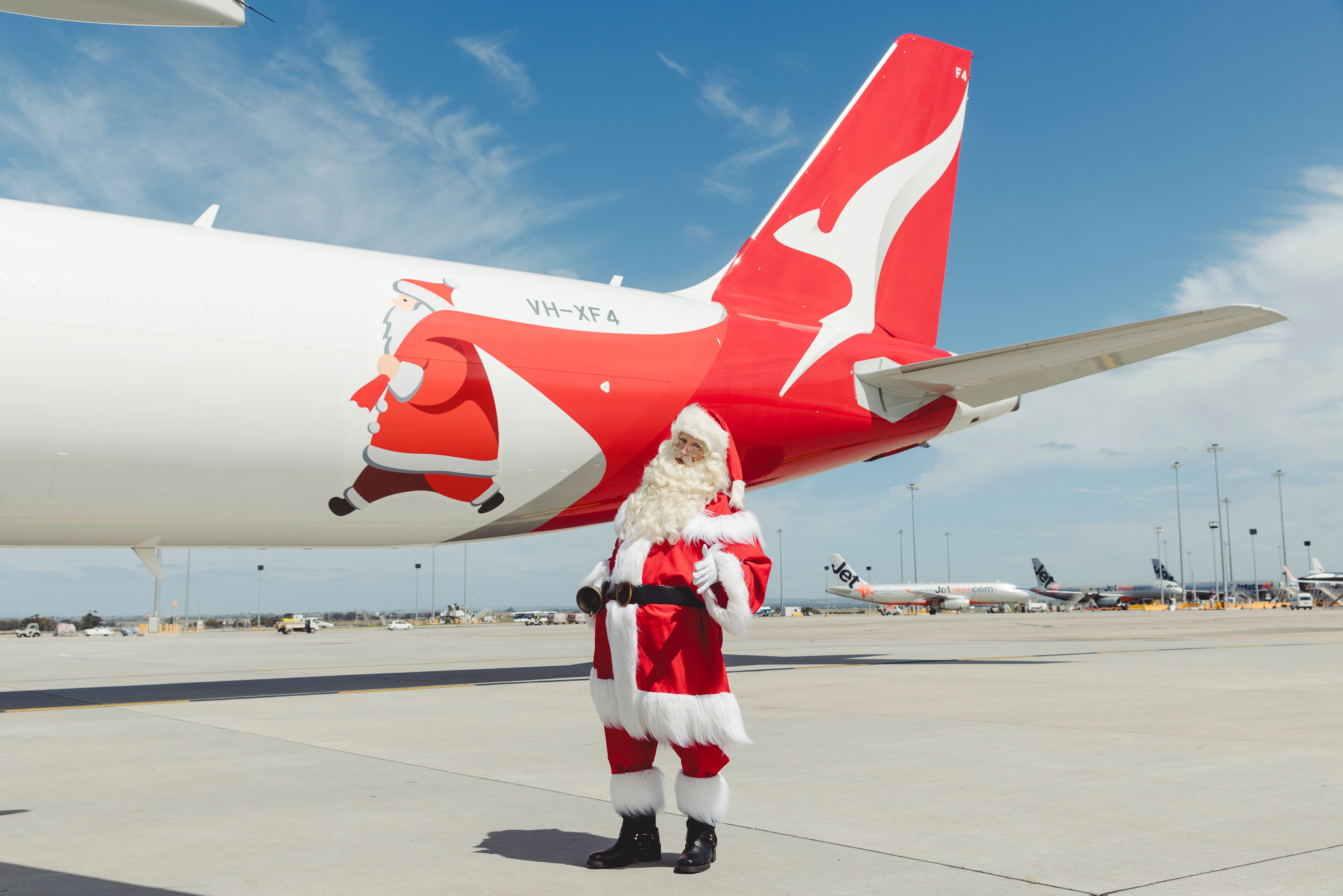 Qantas Santa's A321 Freighter Helps Shift 50,000 Tonnes This Festive Season