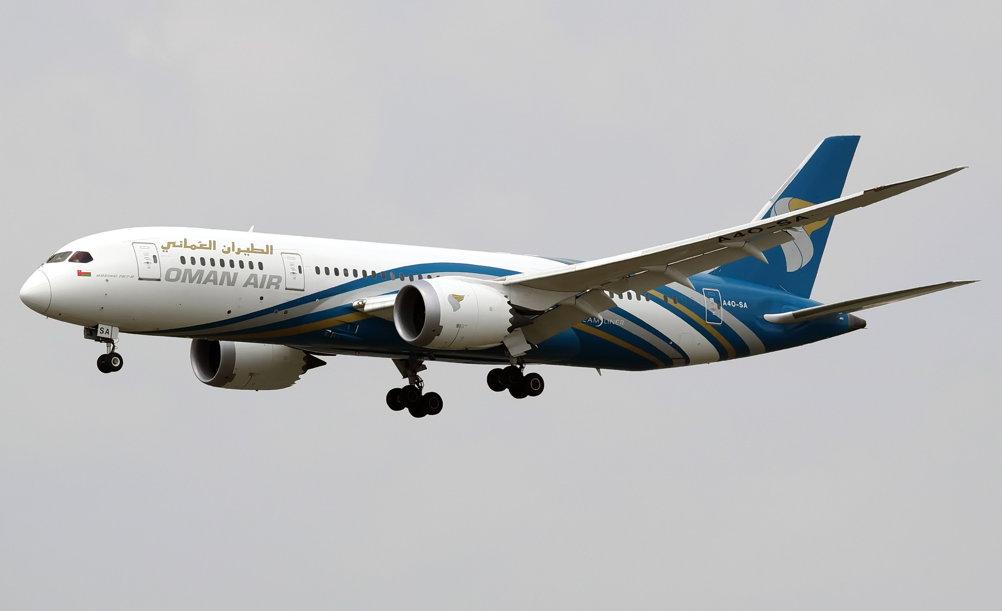 How Does Oman Air Configure Its Widebody Aircraft?