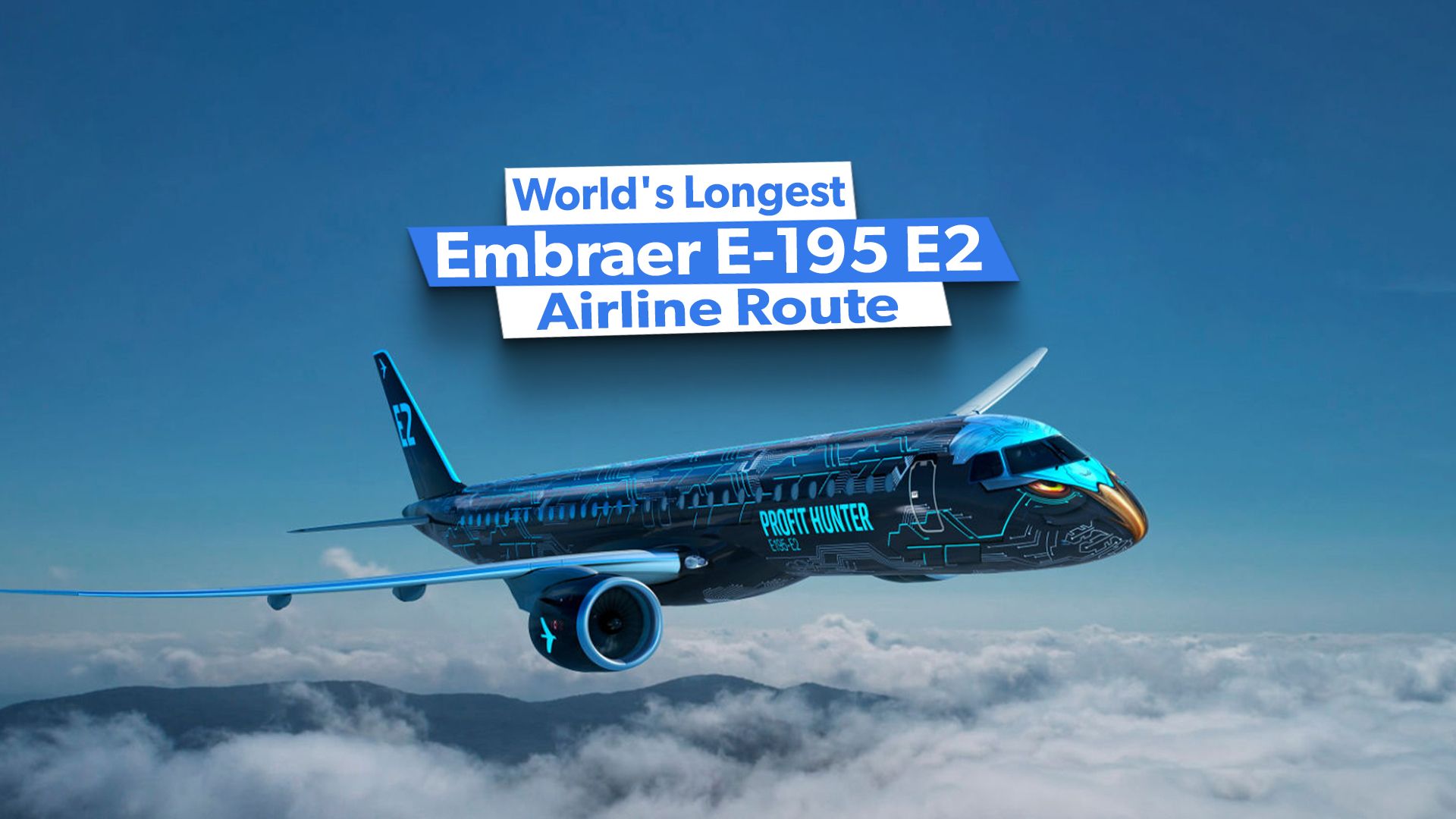 The World's Only Airline Route That Tests The Embraer E-195 E2's ...