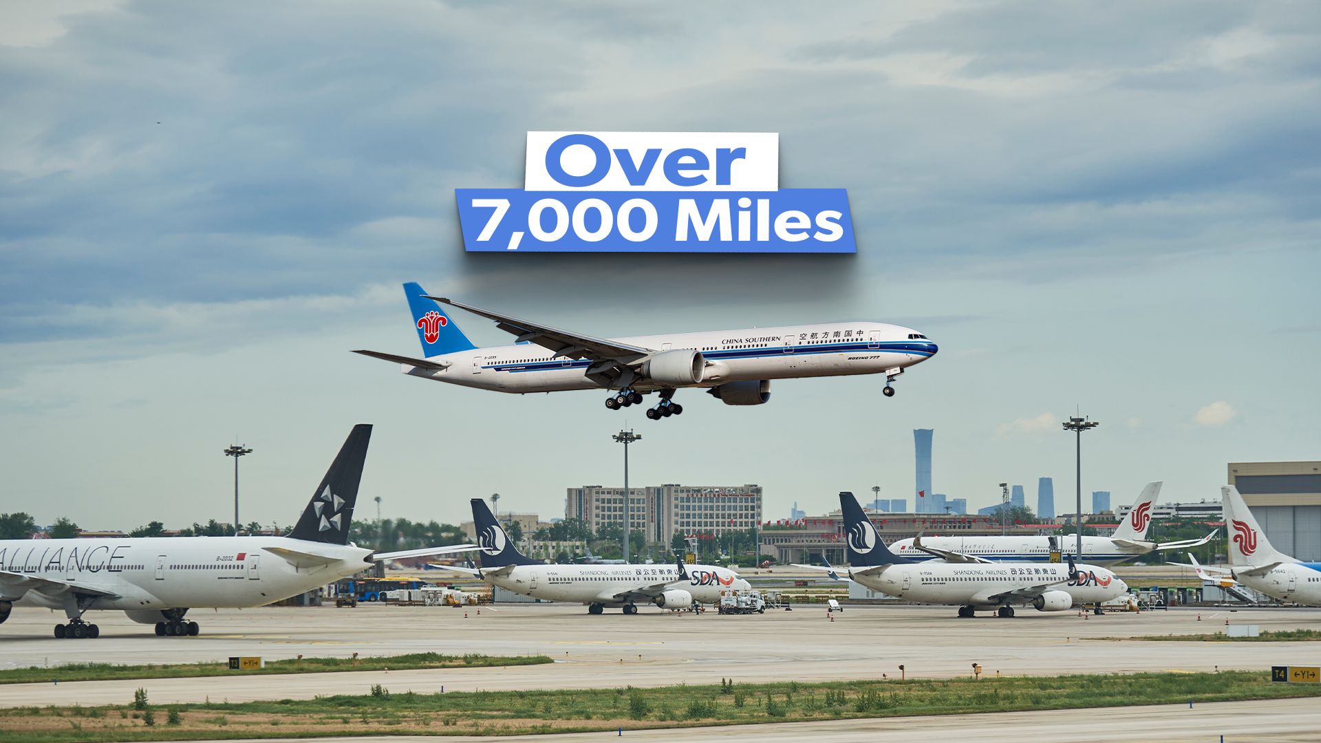 The Airlines That Fly The 11 Longest Routes From China