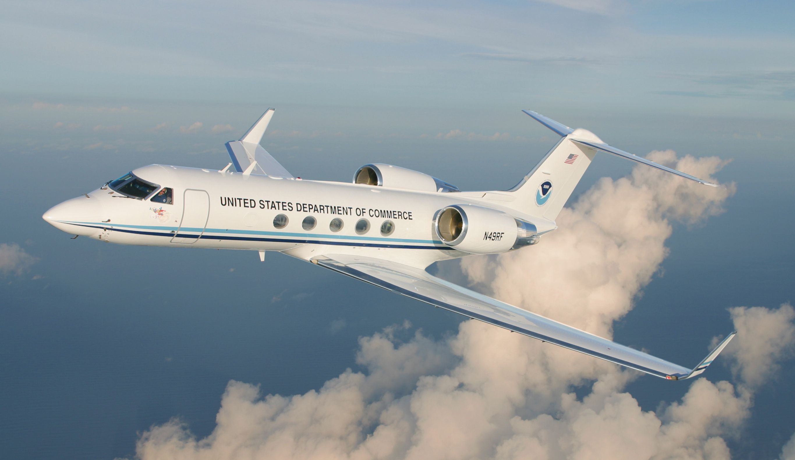 A Closer Look At The NOAA's Gulfstream Jet