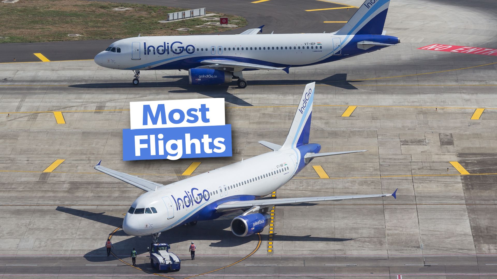 IndiGo's 10 Busiest Routes By Flights