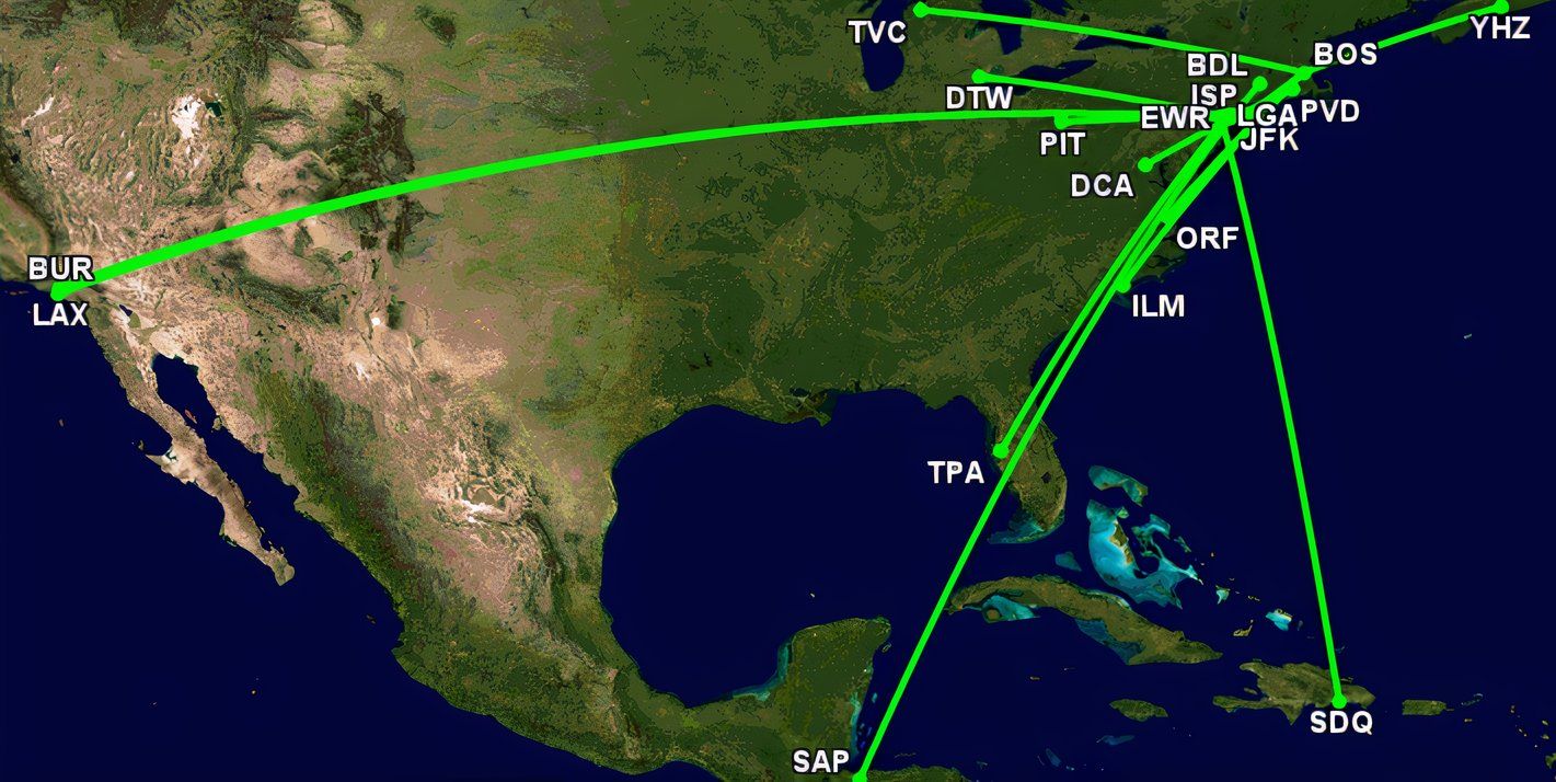 All Change: 3 Of JetBlue’s 10 Shortest Routes Are New This Year