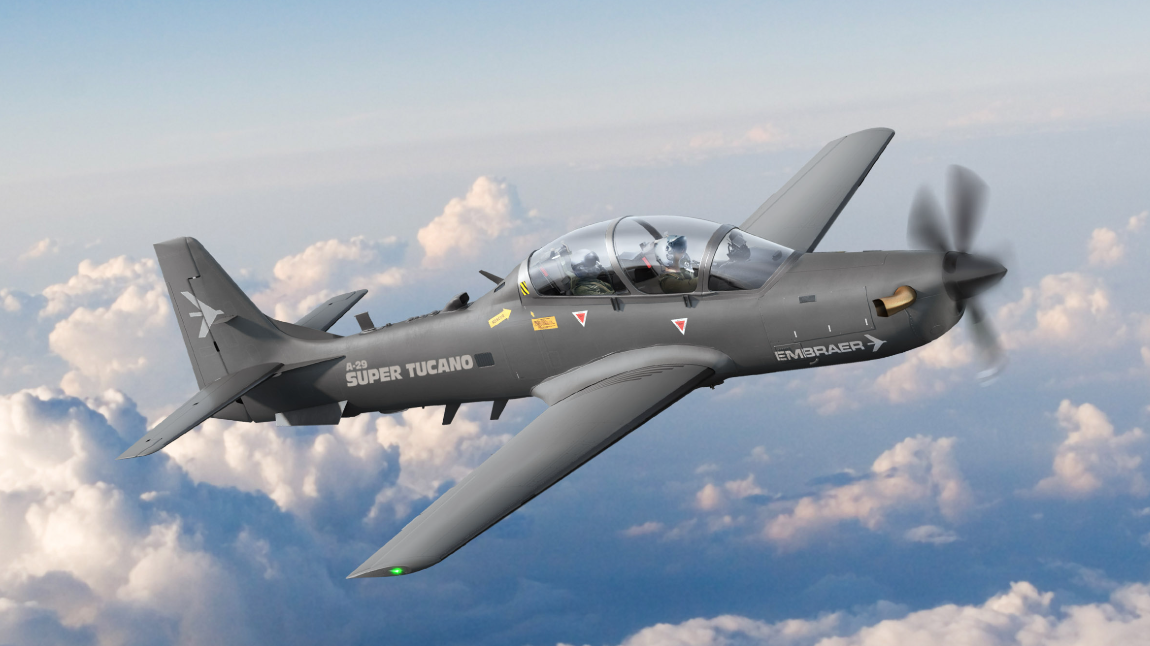 Embraer Grows In Africa With Sale Of 4 A-29 Super Tucano Light Attack ...