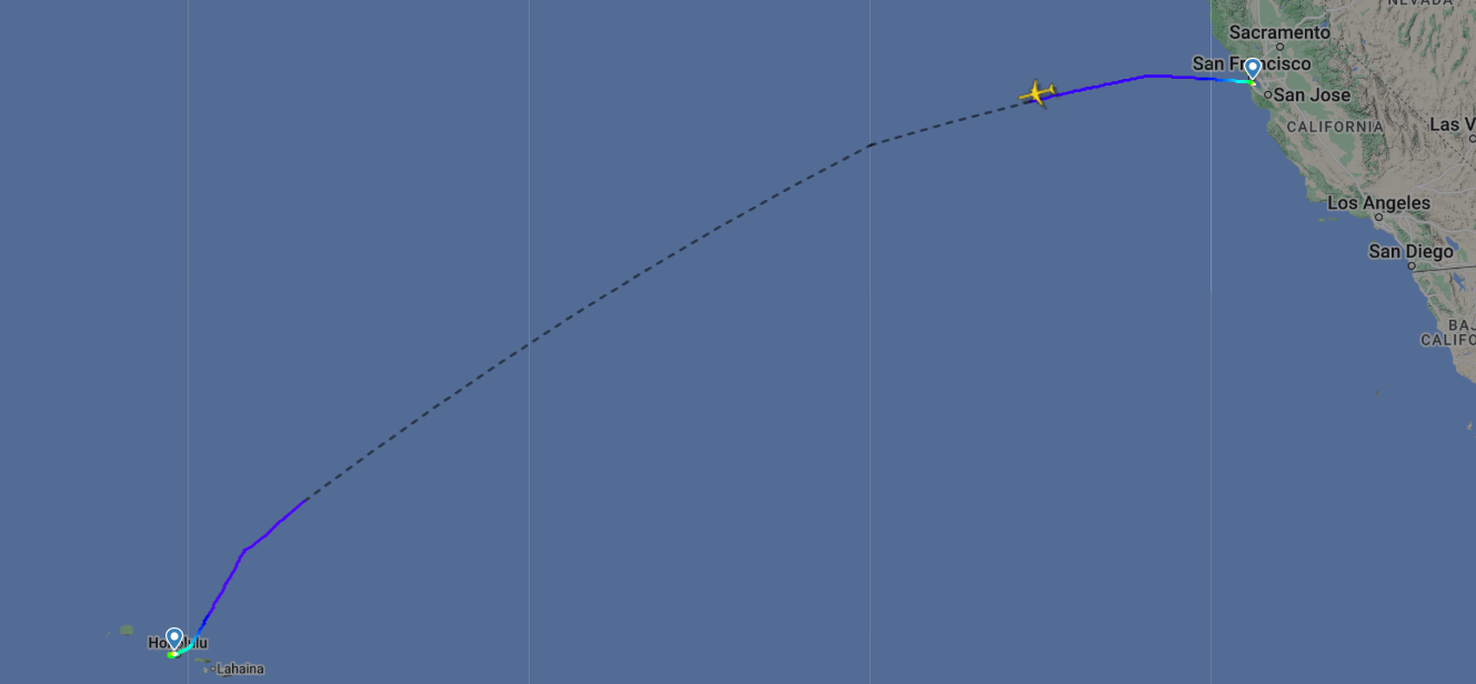 What Is The World's Longest Over Water Route With No Alternative Landing?
