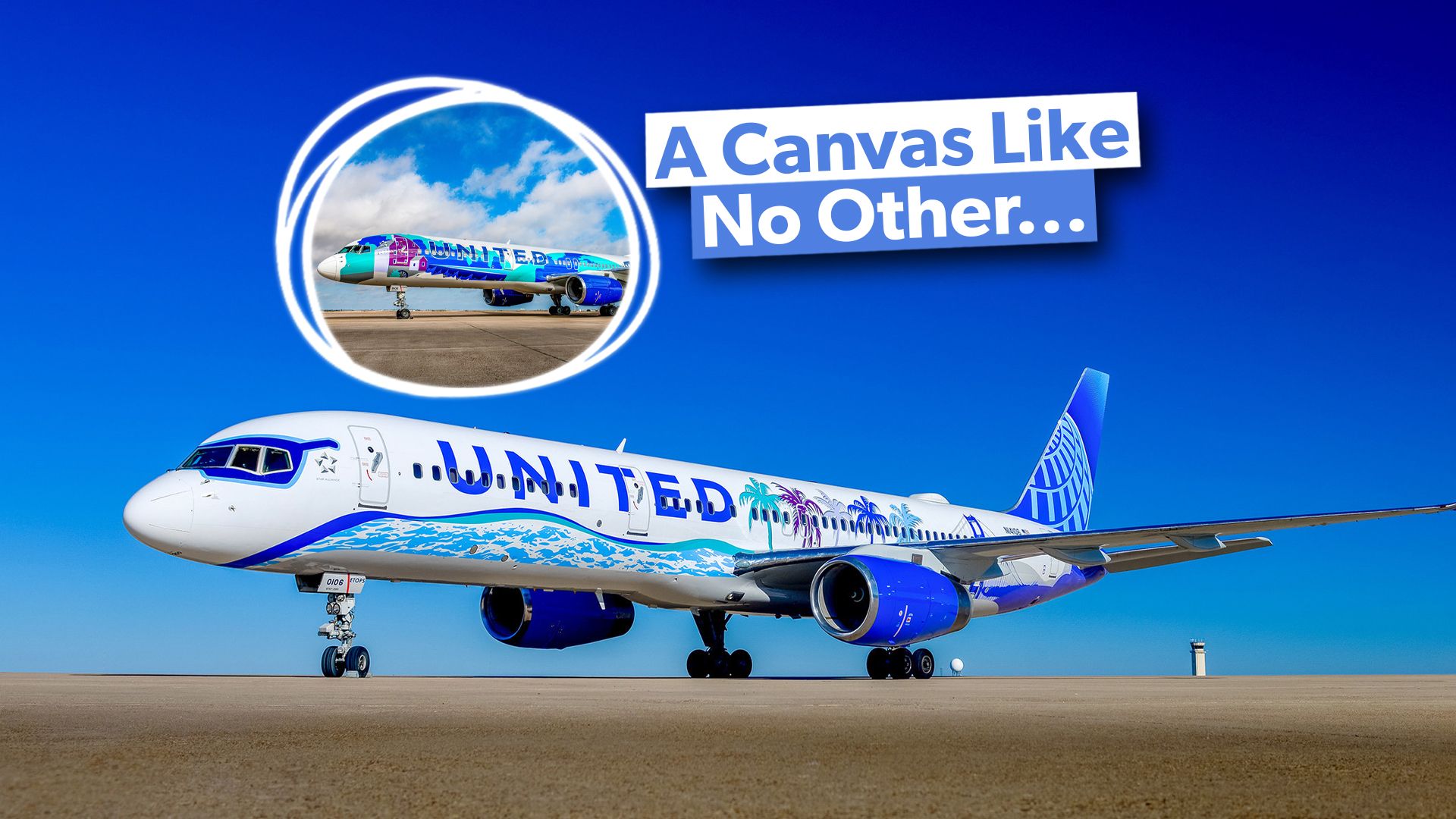 Why These 2 United Airlines Boeing 757-200s Have Stunning Paint Schemes