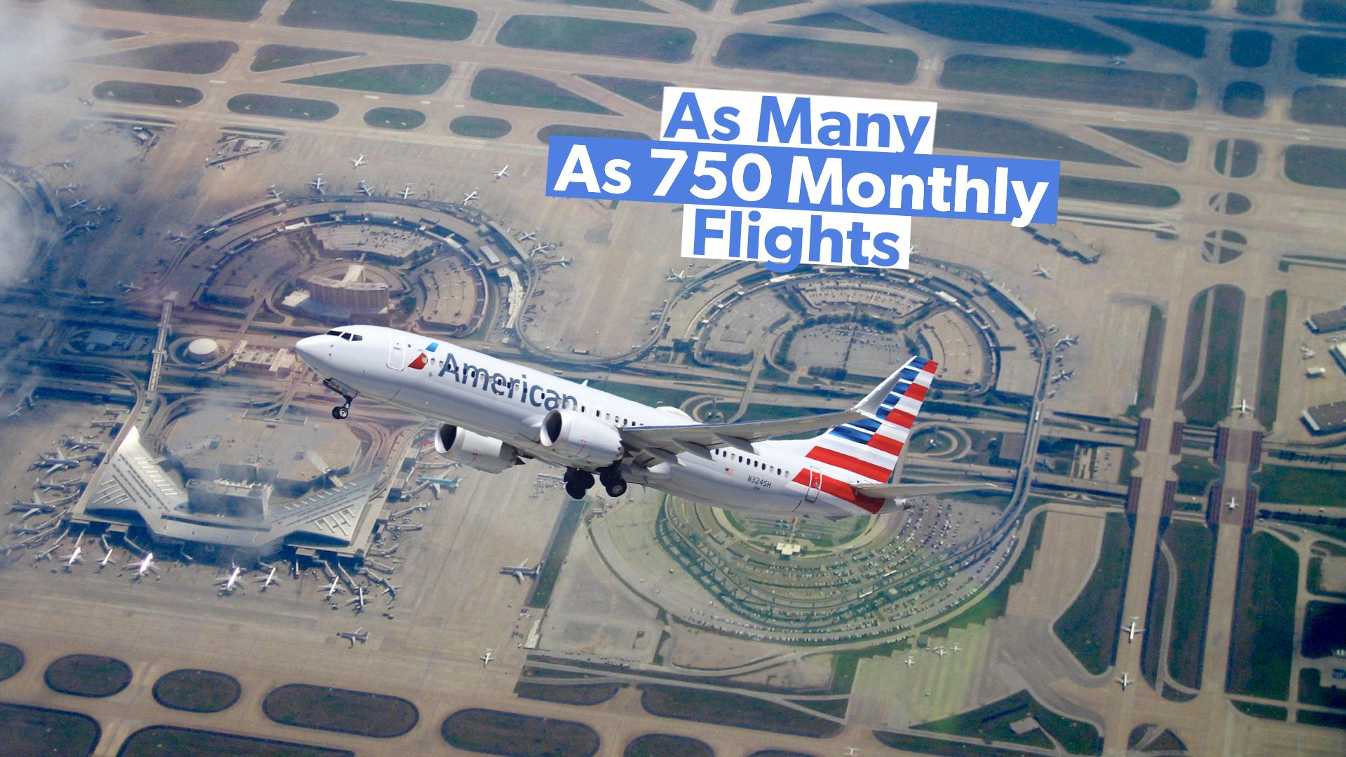 10 Of American Airlines' Most Frequent Hub-To-Hub Routes