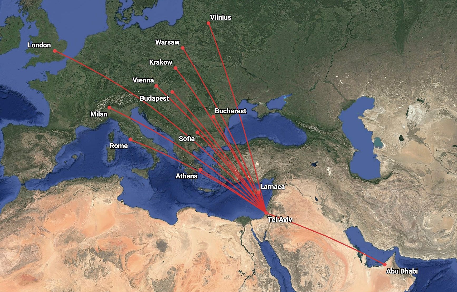 Airlines Resume Service To Tel Aviv Airport As Israel Reaches Ceasefire