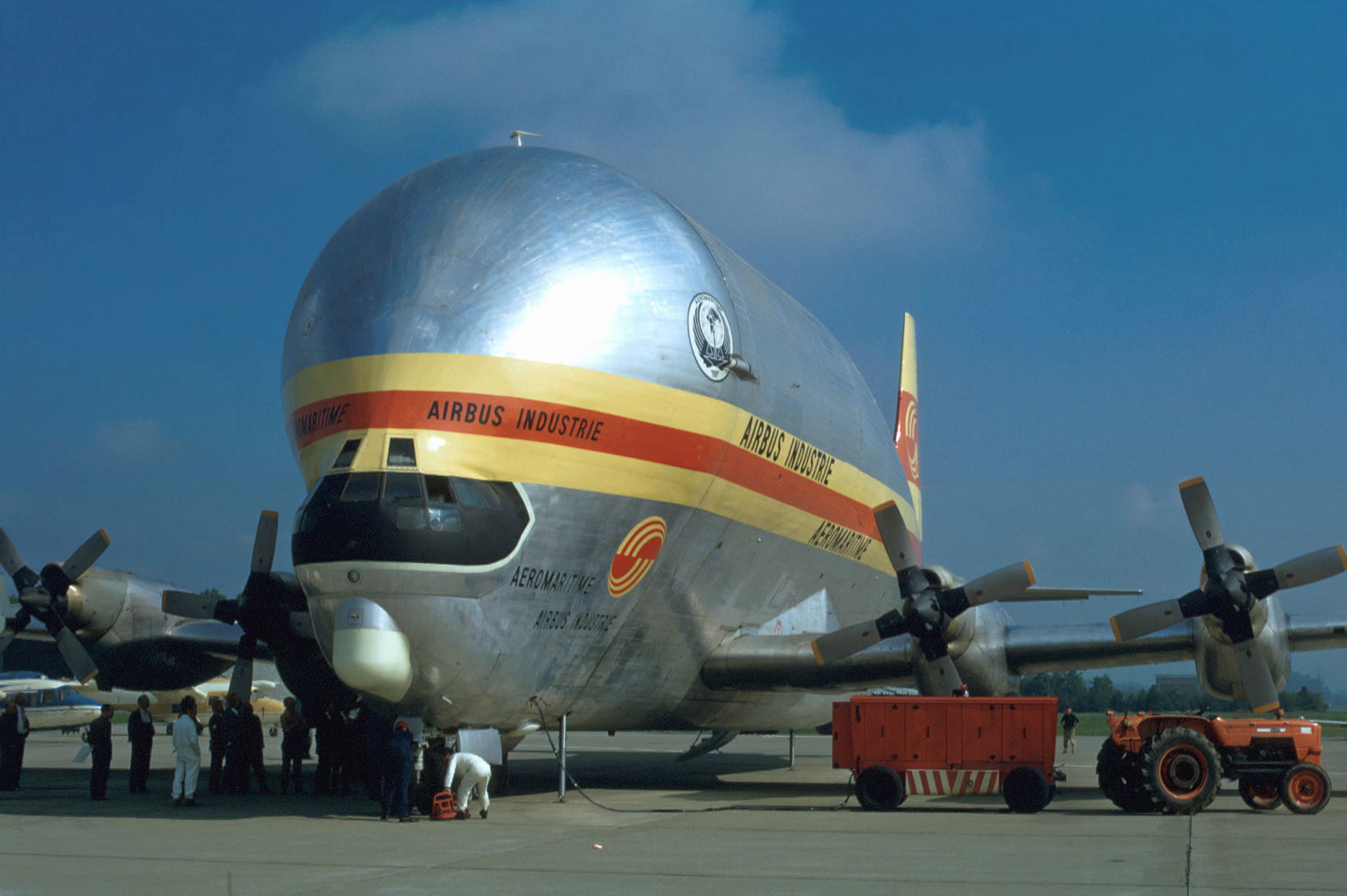 Before The Airbus Beluga: What To Know About Boeing's Giant 377 Guppies