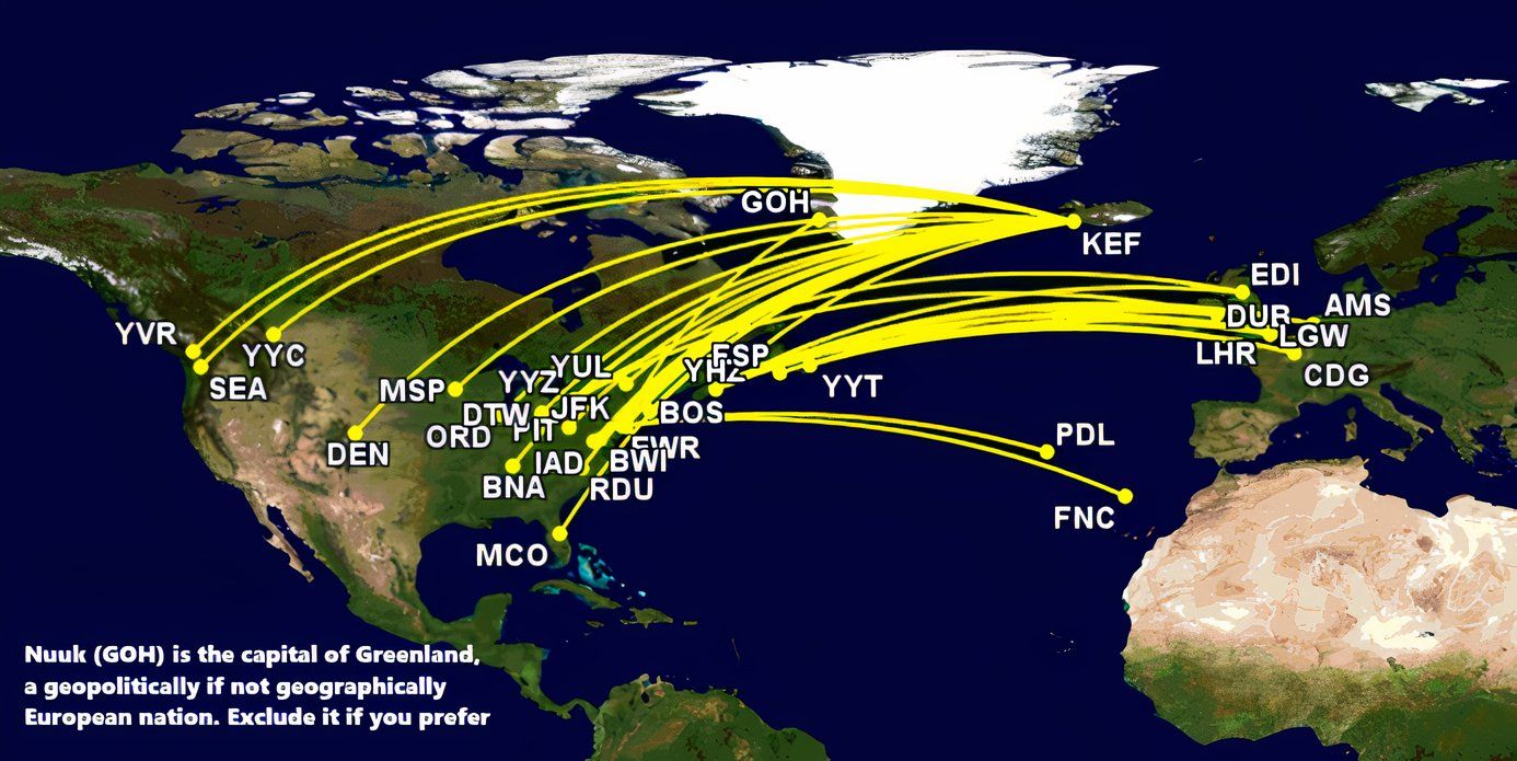 3 Of The 10 Longest Transatlantic Boeing 737 Flights Are New This Year
