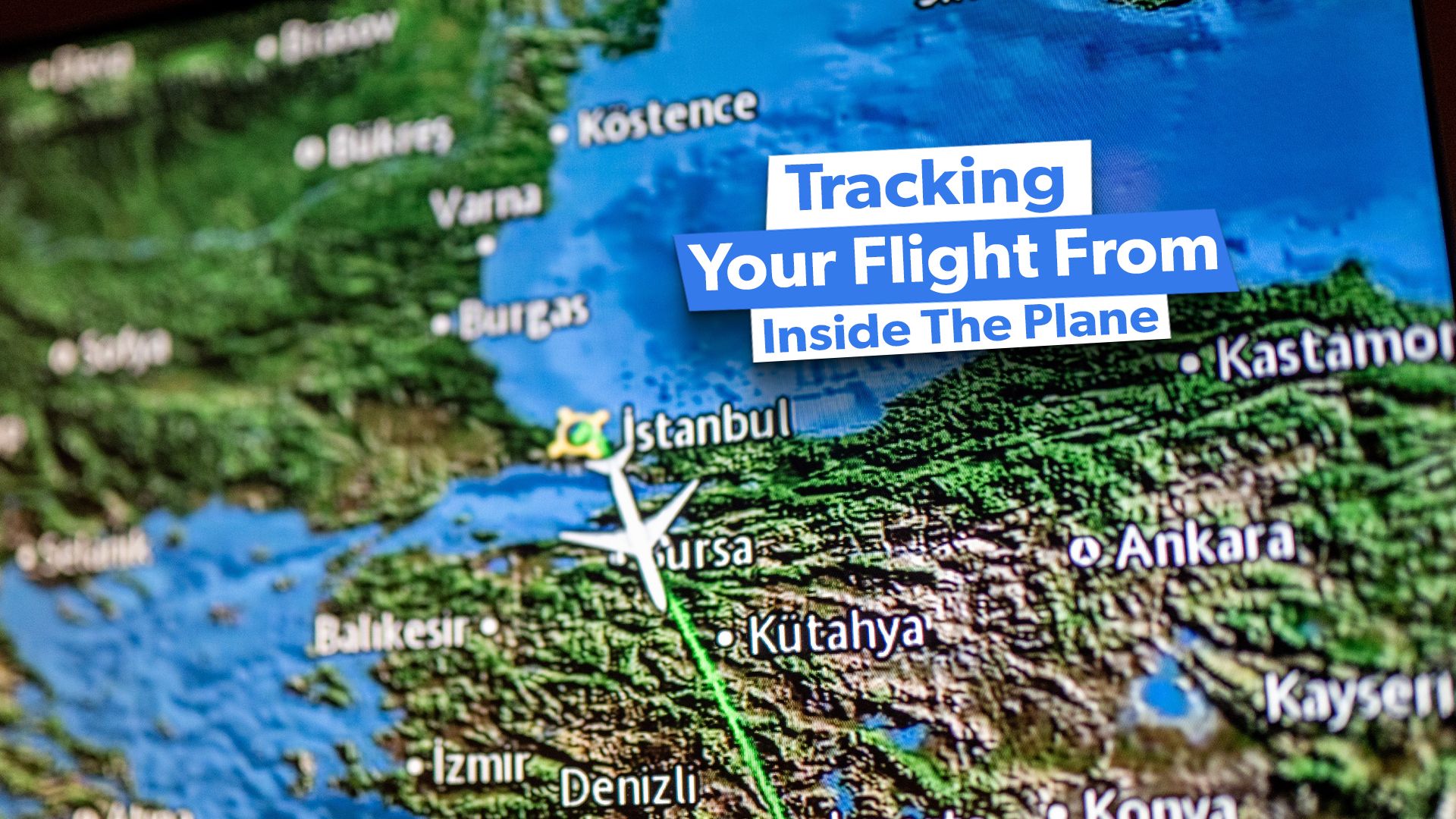 How In-Flight Moving Maps Work
