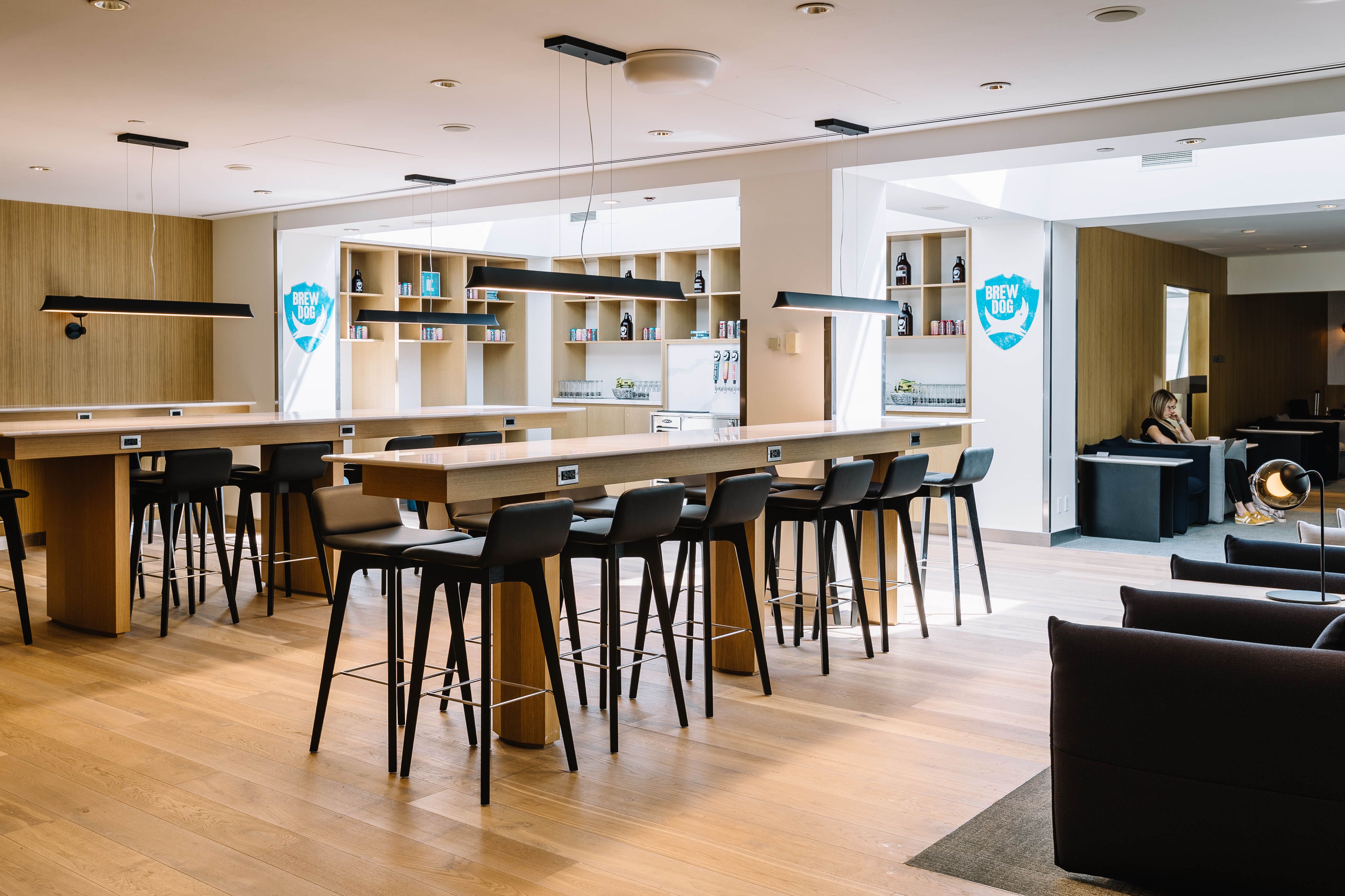 Inside British Airways' Refreshed Lounge At Seattle Tacoma Airport