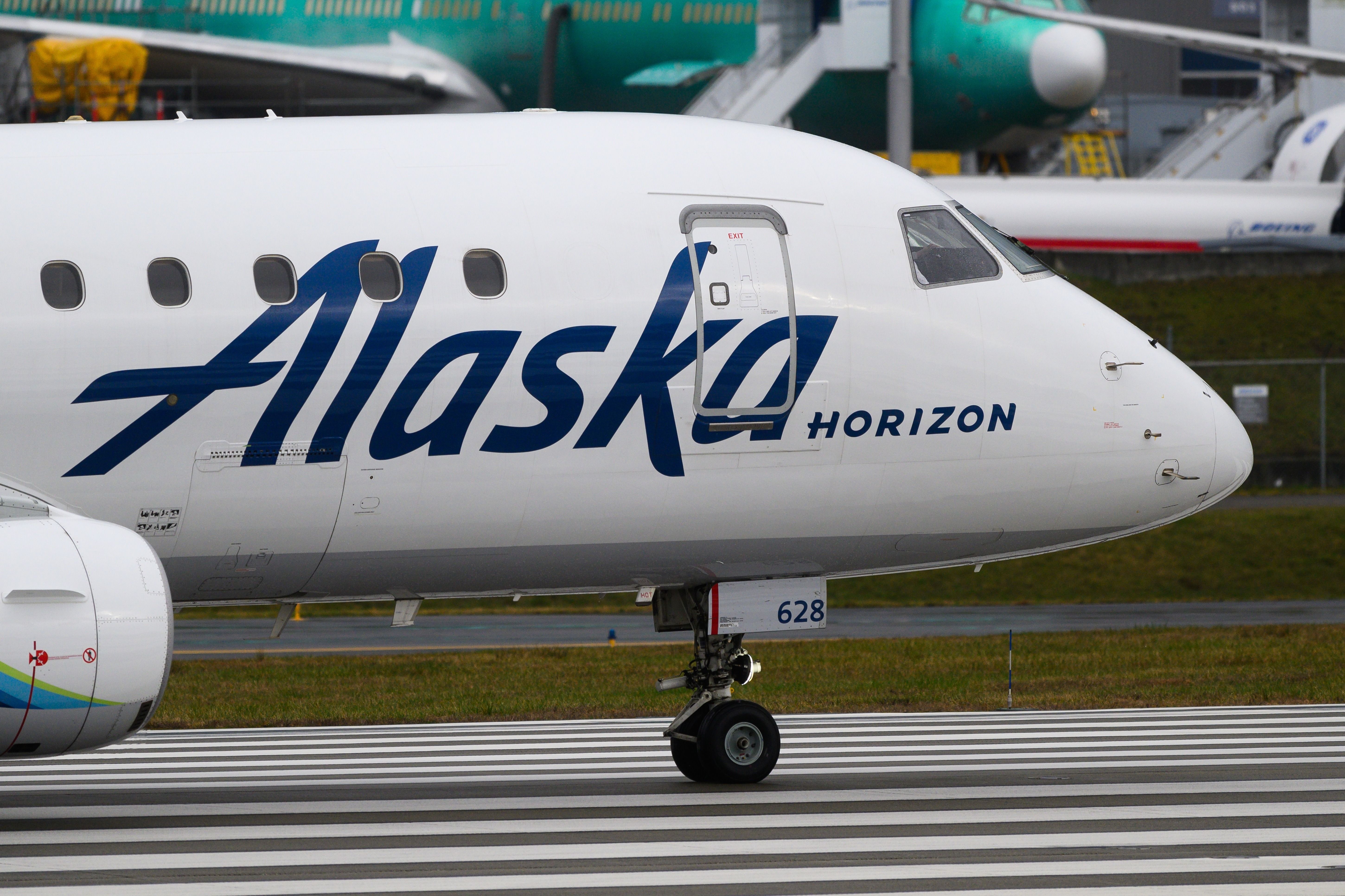 Horizon Air Embraer E175 Lands In Boise With Locked Brakes