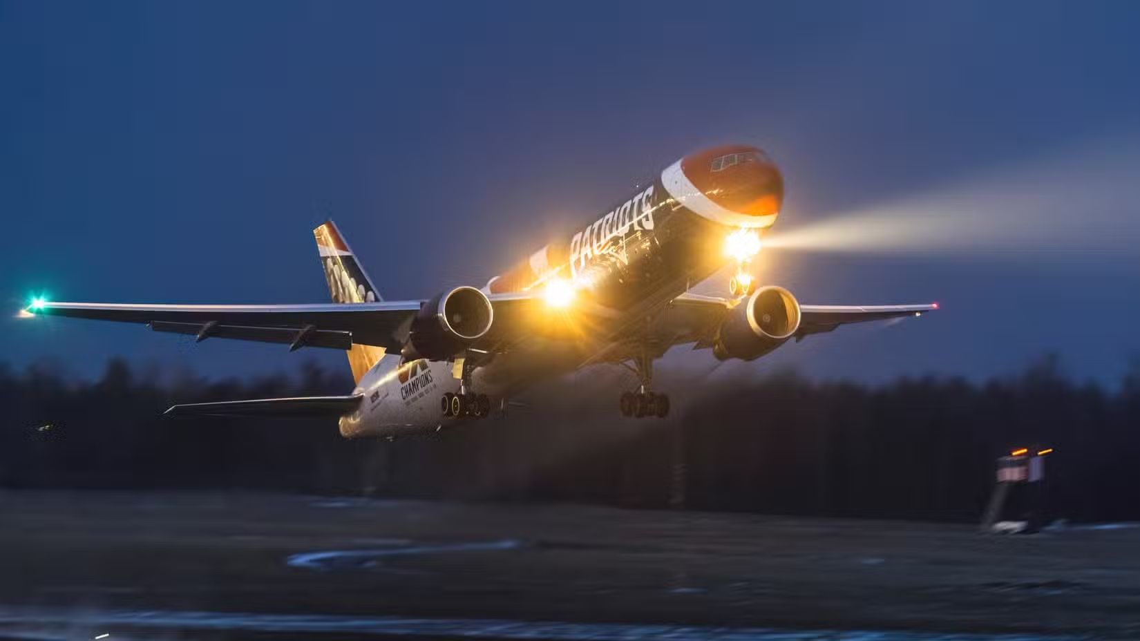 A Look At The New England Patriots Private Jet Fleet