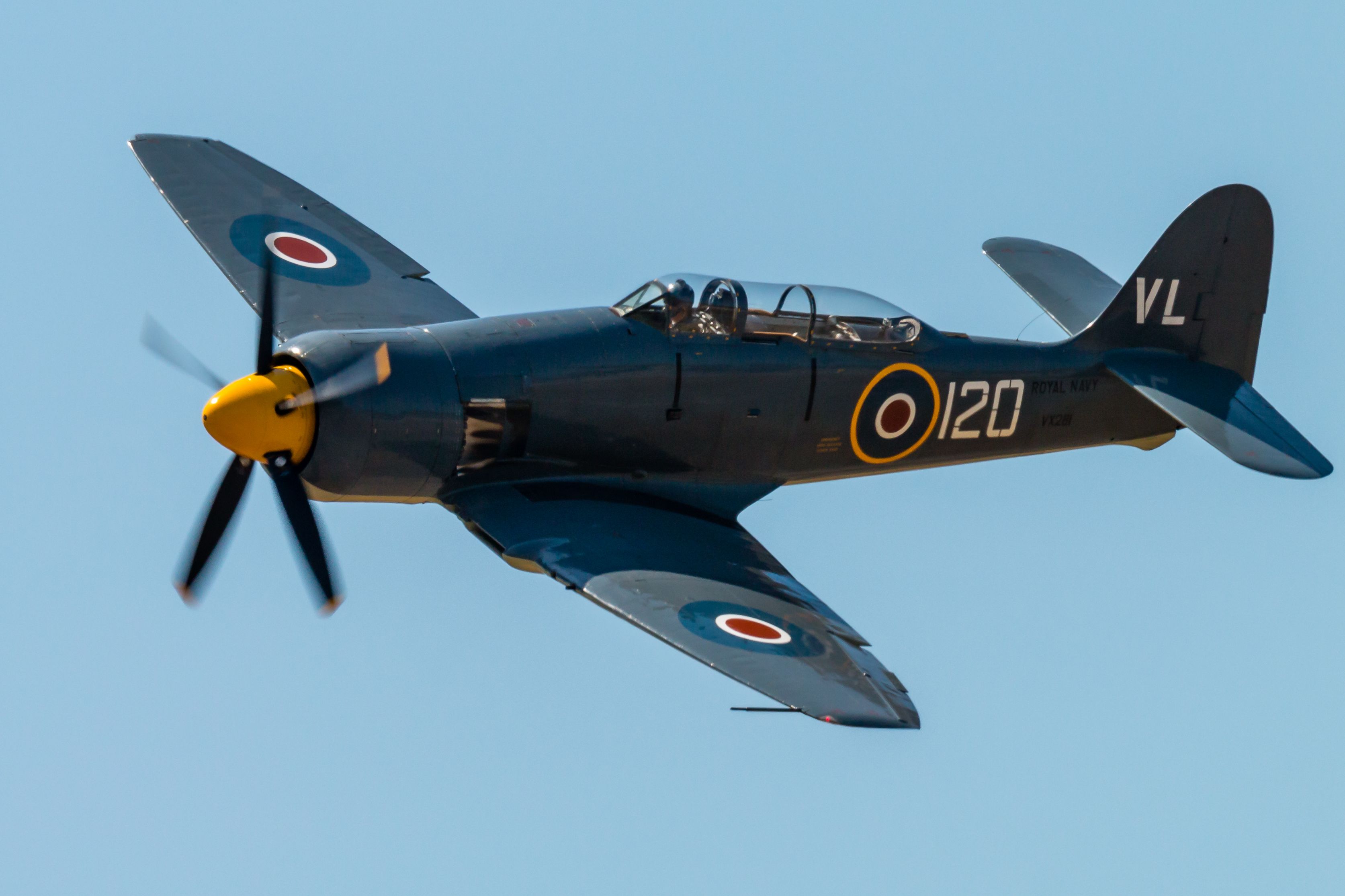 The Time A Hawker Sea Fury Propeller Fighter Took Down A MiG-15 Jet