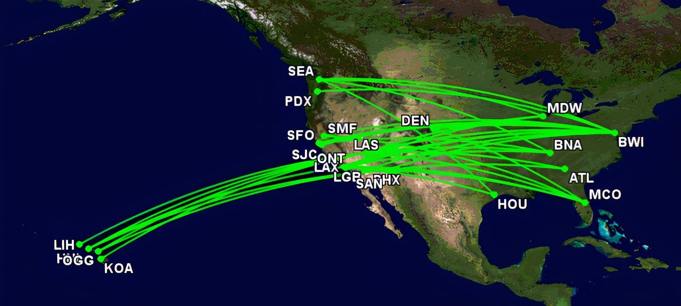 Southwest Airlines inicia sus primeros vuelos nocturnos en 54 años ...