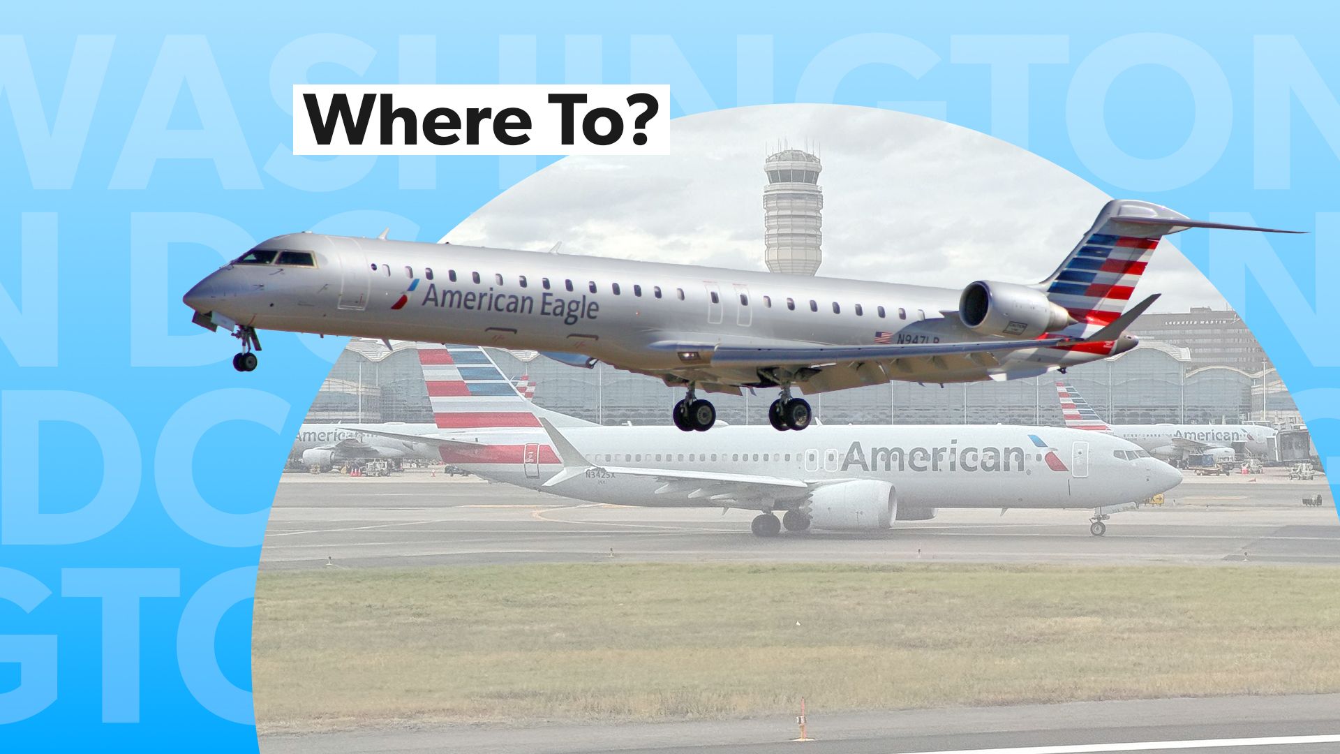 American Airlines' Most Popular Routes From Its Washington DC Hub