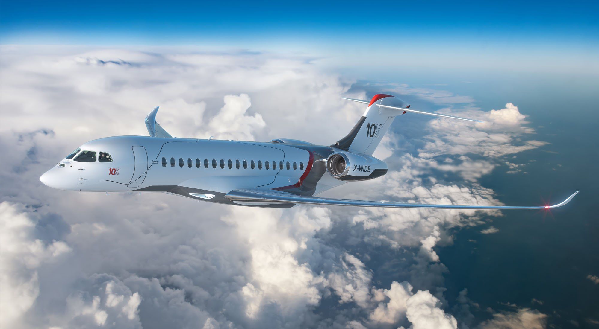 Futuristic Private Jets: A Look At The Dassault Falcon 10X