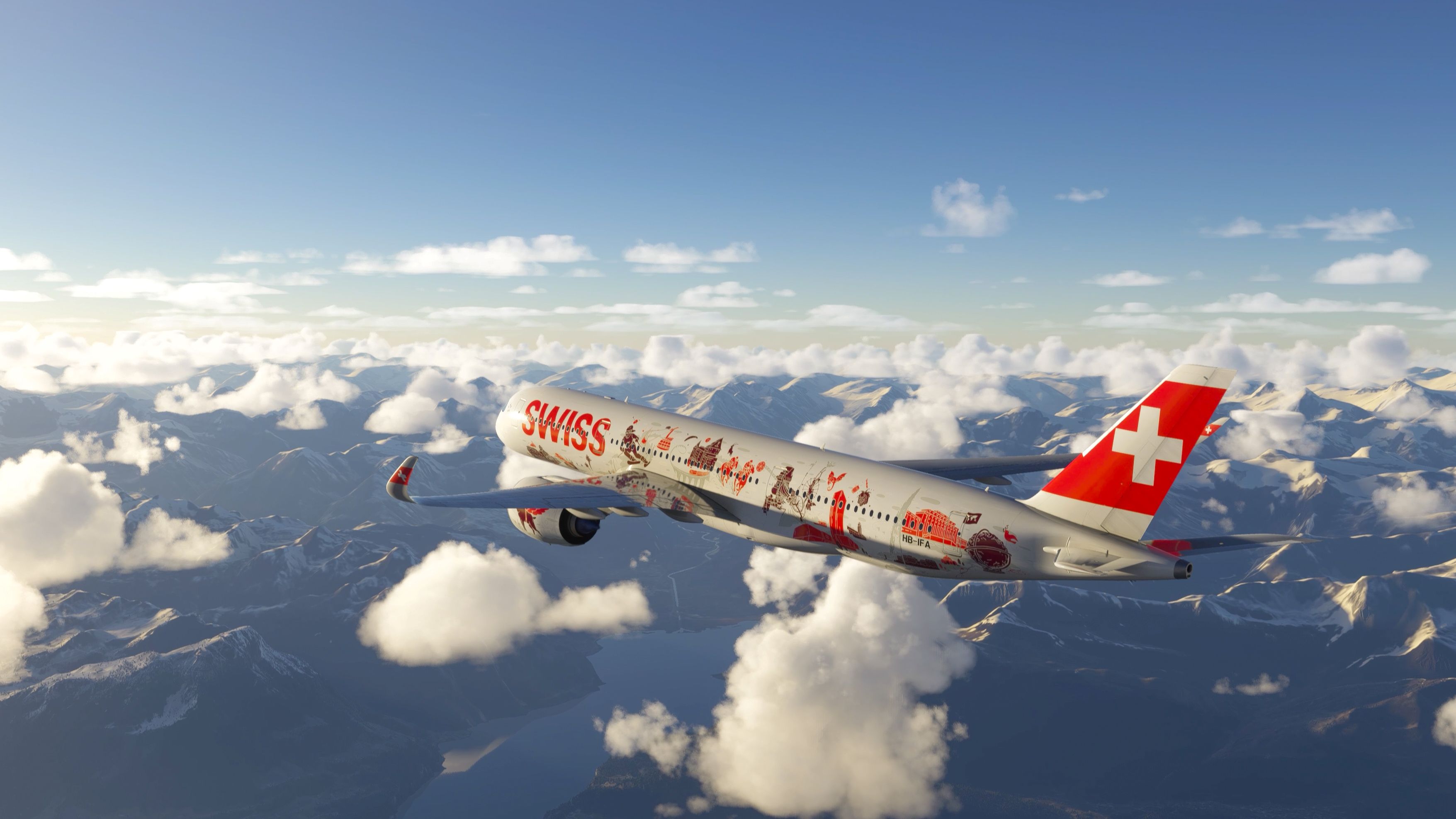 SWISS Unveils New Airbus A350 "Wanderlust" Arthouse Livery